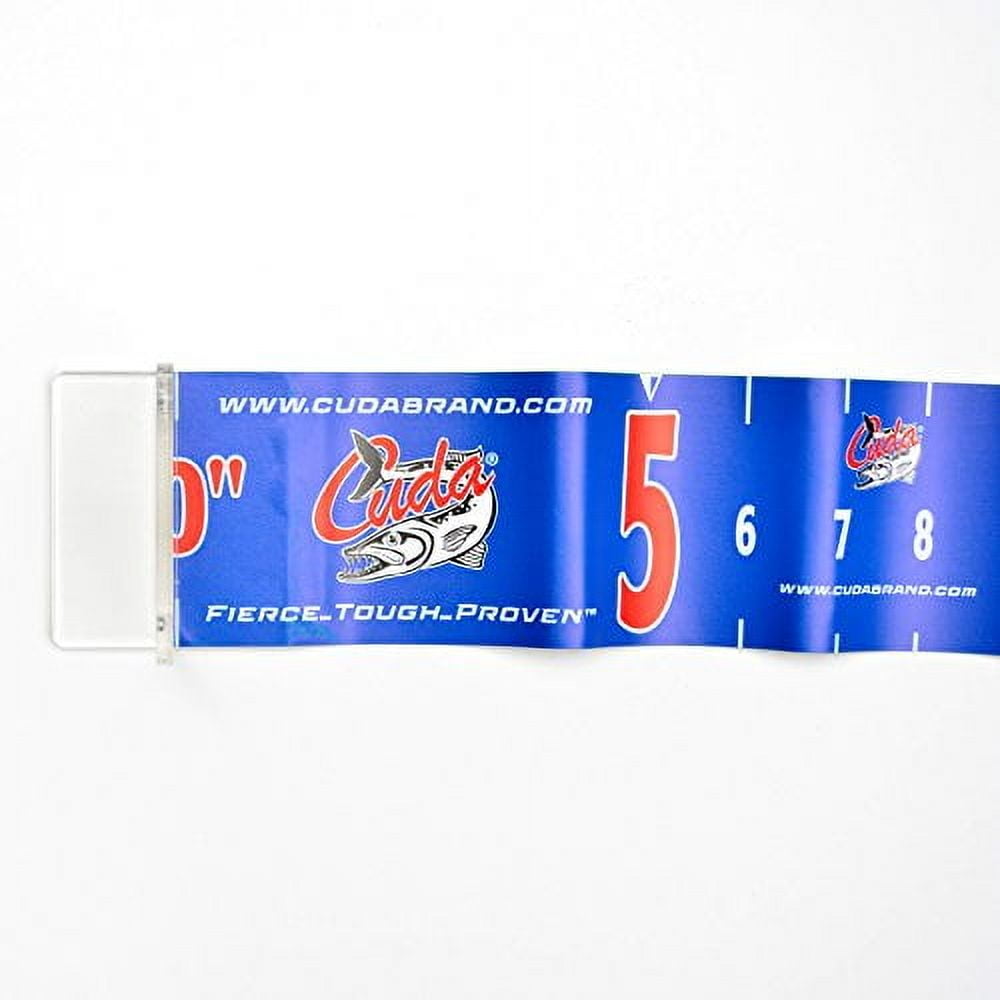 Cuda Fish Tape Measure with Velcro Storage Strap - Walmart.com