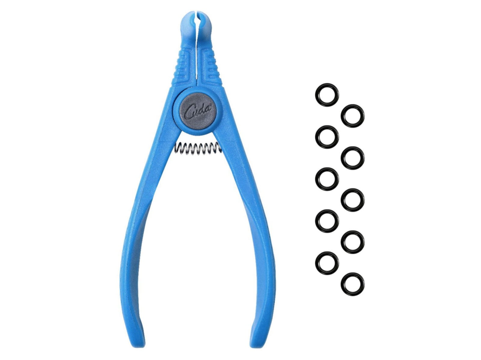 Cuda Wacky Rigging Plier with 10 O-rings, Blue, 5in - Walmart.com