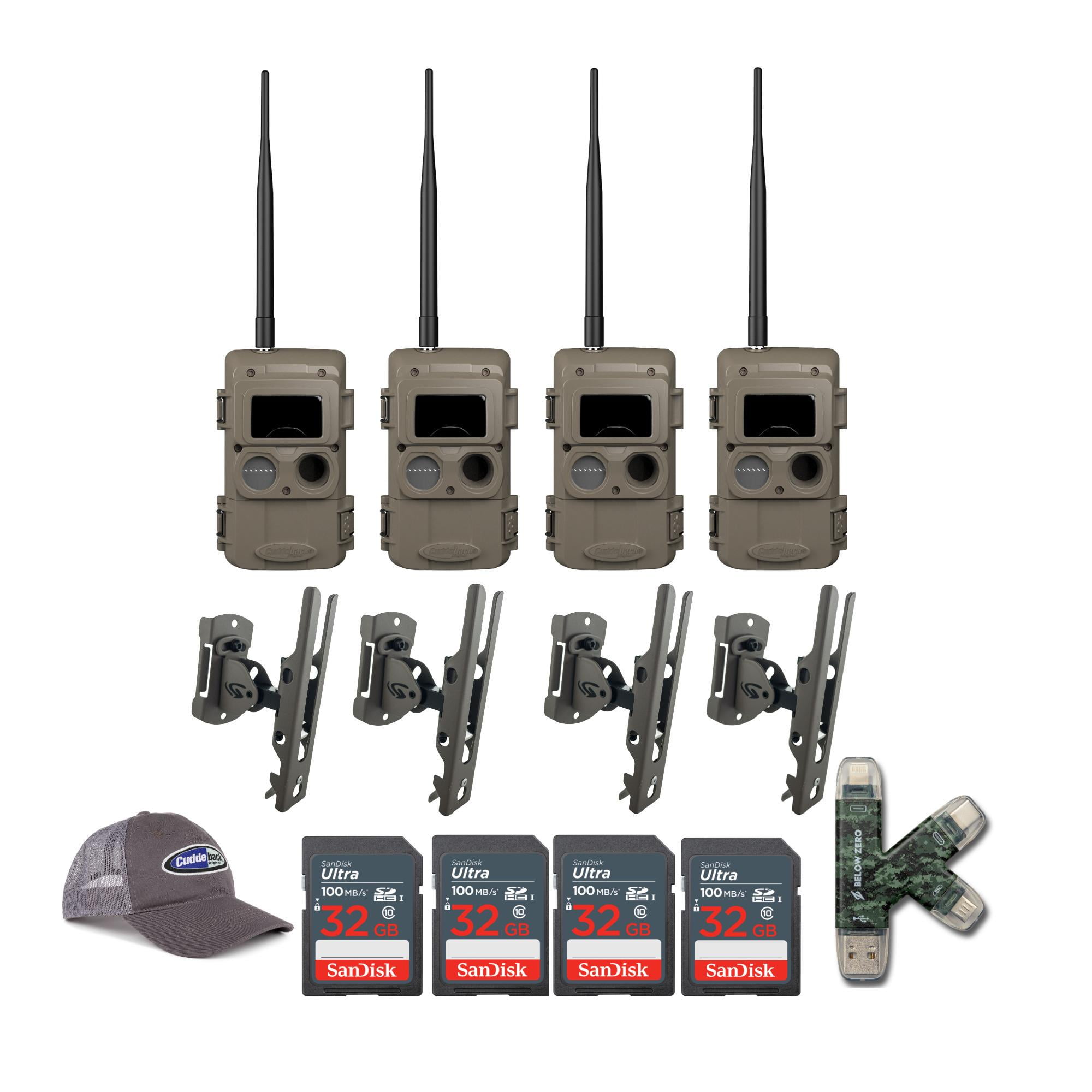 Cudde Back Cuddelink Wireless Trail Camera W Mount And Sd Card Bundle