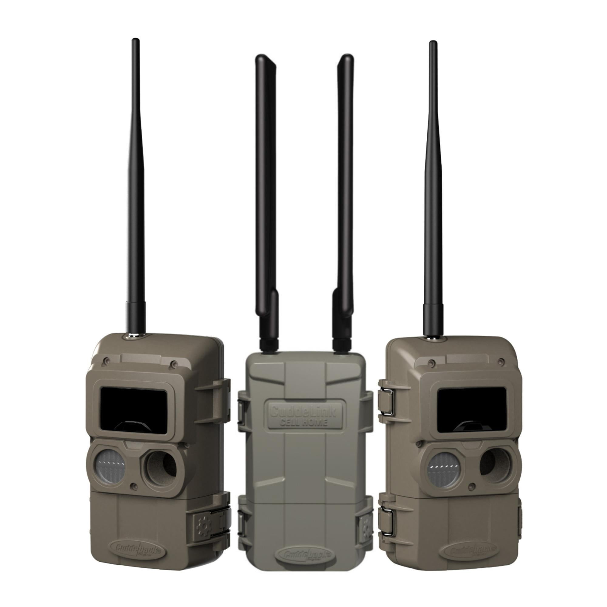 Cuddeback CuddeLink Wireless, Low-Glow Black Flash LED Camera with ...