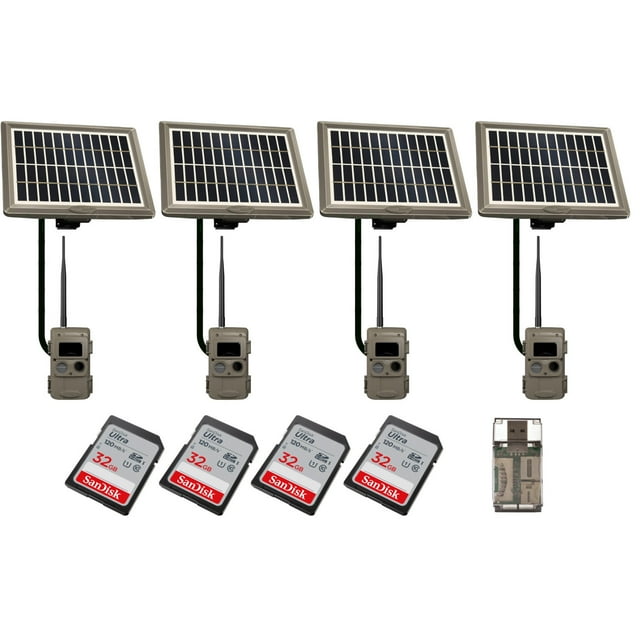 Cuddeback CuddeLink Wireless Trail Camera System with Solar Power Bank ...