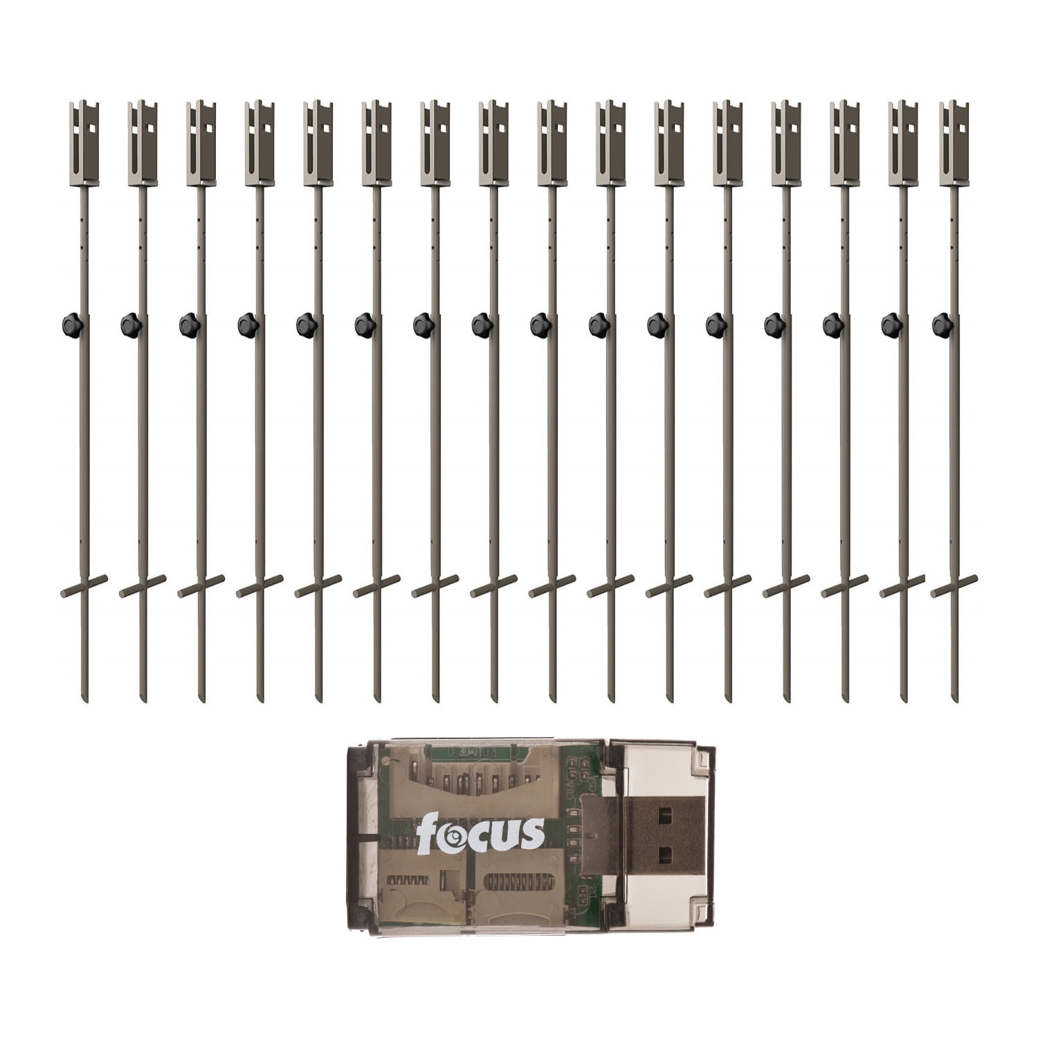 Cuddeback Genius Post Mount 2-Pc Trail Camera Holder (16-Pack) & USB ...