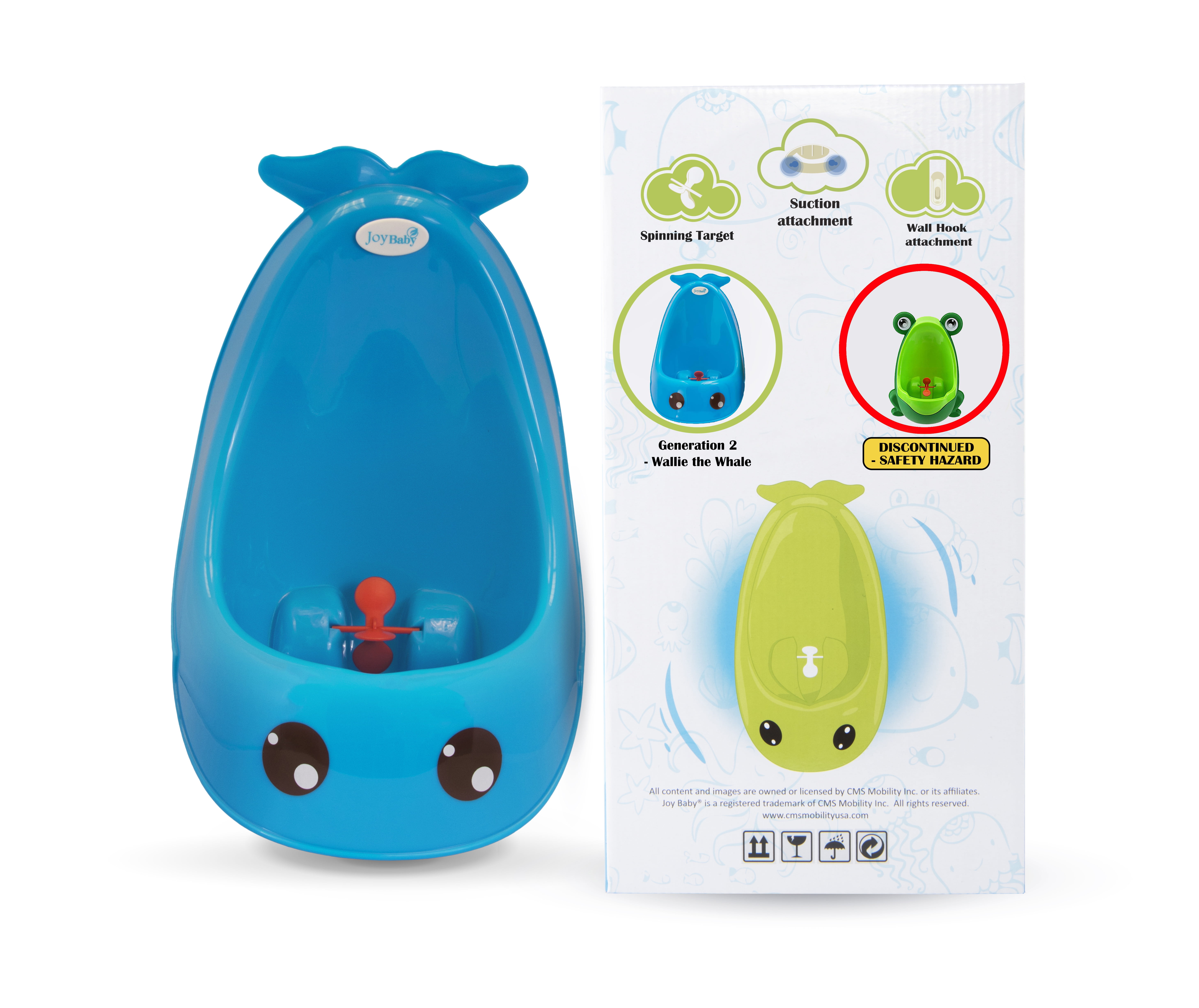 Urinal Toy Wheel