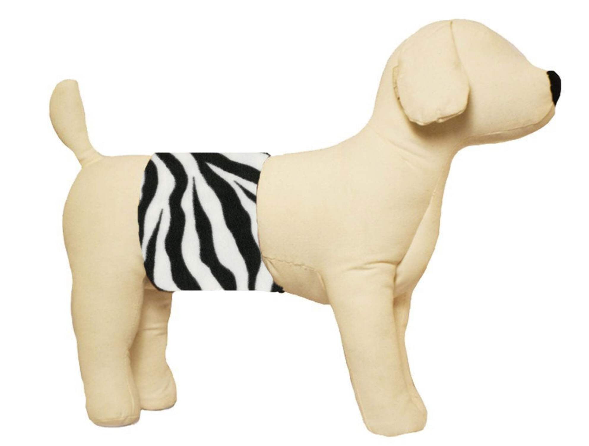 Cuddle Bands Belly Band For Male Dogs - Zebra - Walmart.com