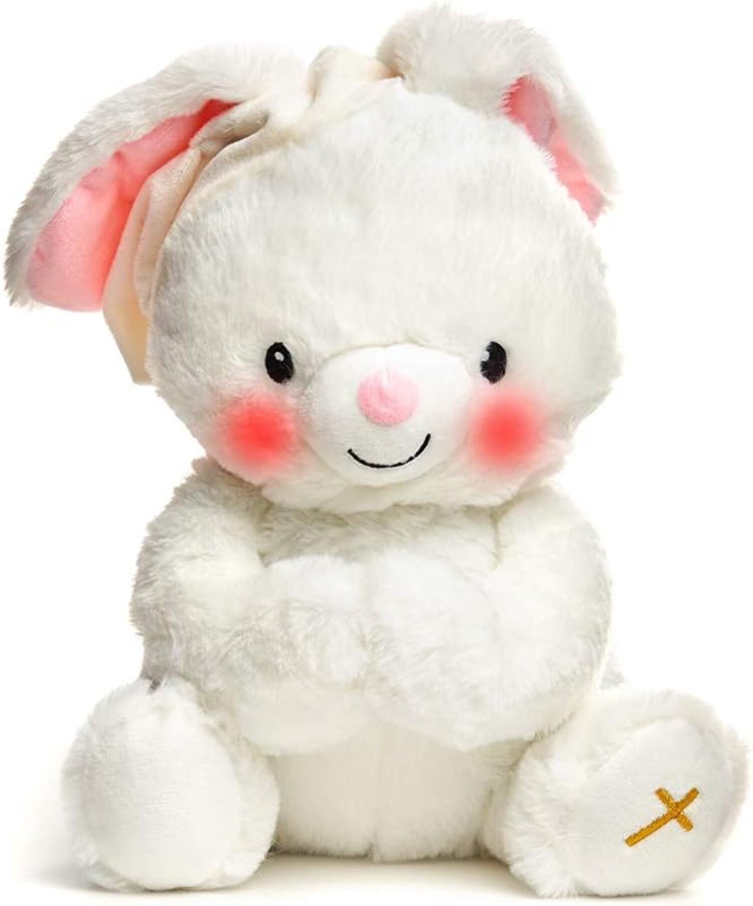 Cuddle Barn - Paws for Prayer Bunny | Animated Singing Bunny Stuffed ...