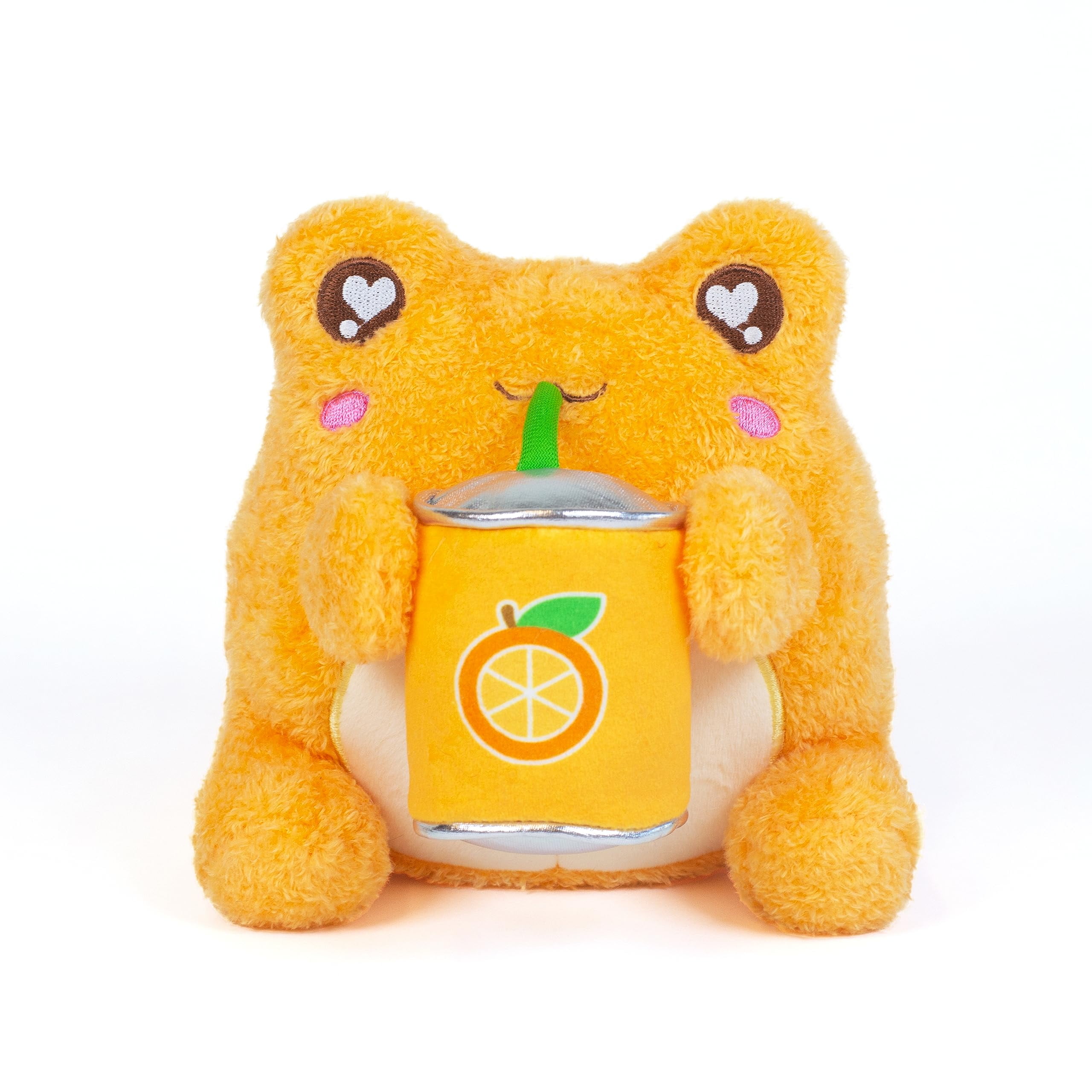 Cuddle Barn PlushGoals - Orange Soda Sippin' Wawa The Froggie Soft ...
