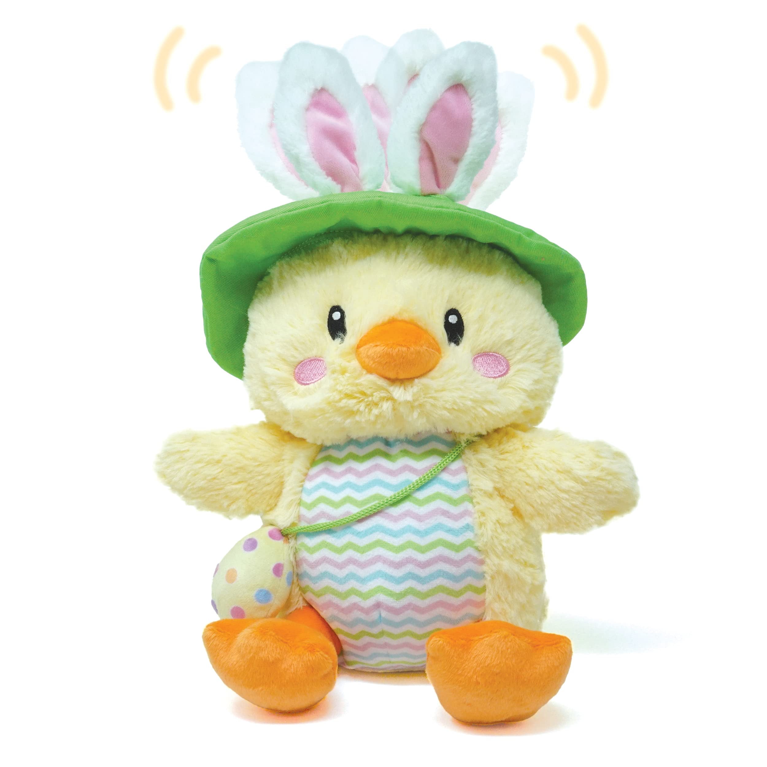 Cuddle Barn - Sunny DHF10 Wiggles | Animated Easter Chick Stuffed ...