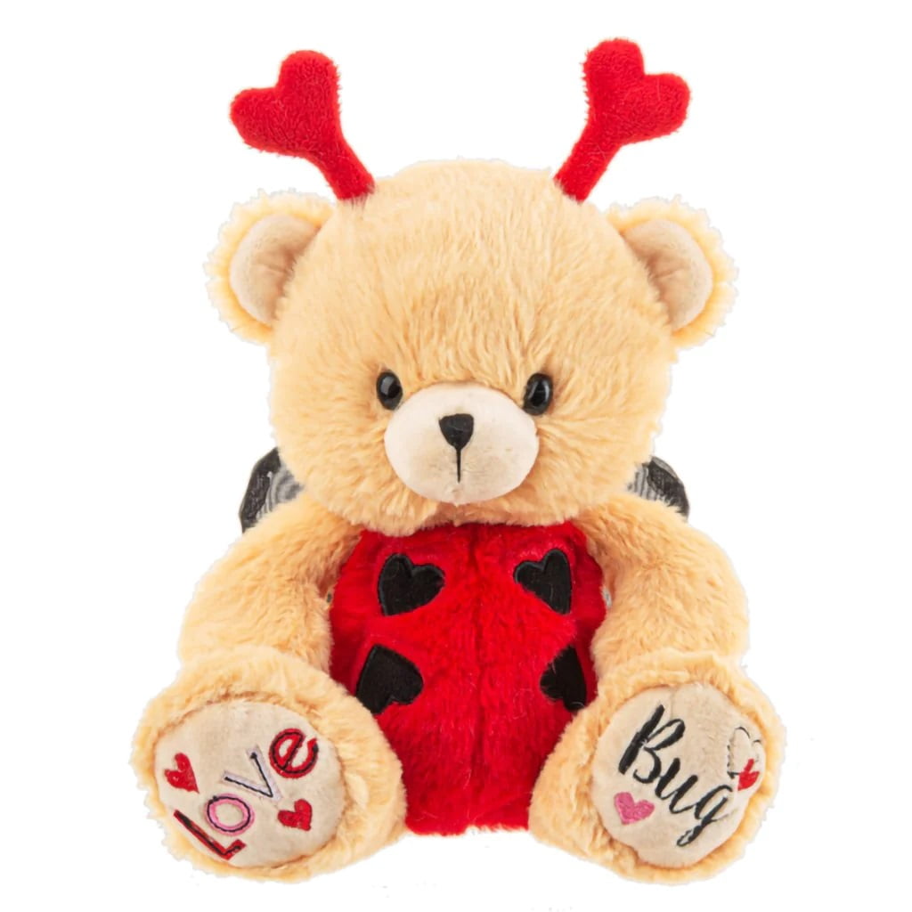 Cuddle Buddy Bug: This 9-Inch Ganz Valentine Love Bug Bear Is Ready to ...