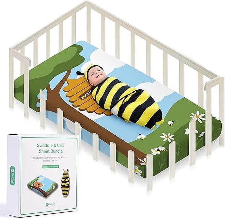 Cuddle Club Baby Wrap Swaddle Blanket Sleep Sack Bundle with Novelty ...