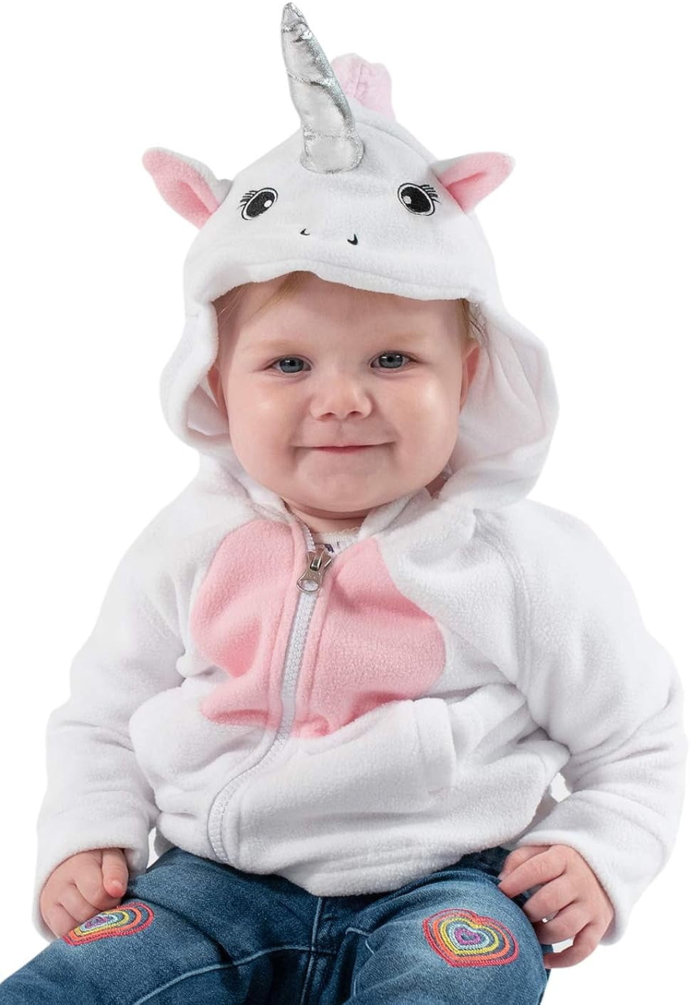 Cuddle Club Fleece Hoodie Jacket Winter Baby Clothes, Unicorn 4T ...