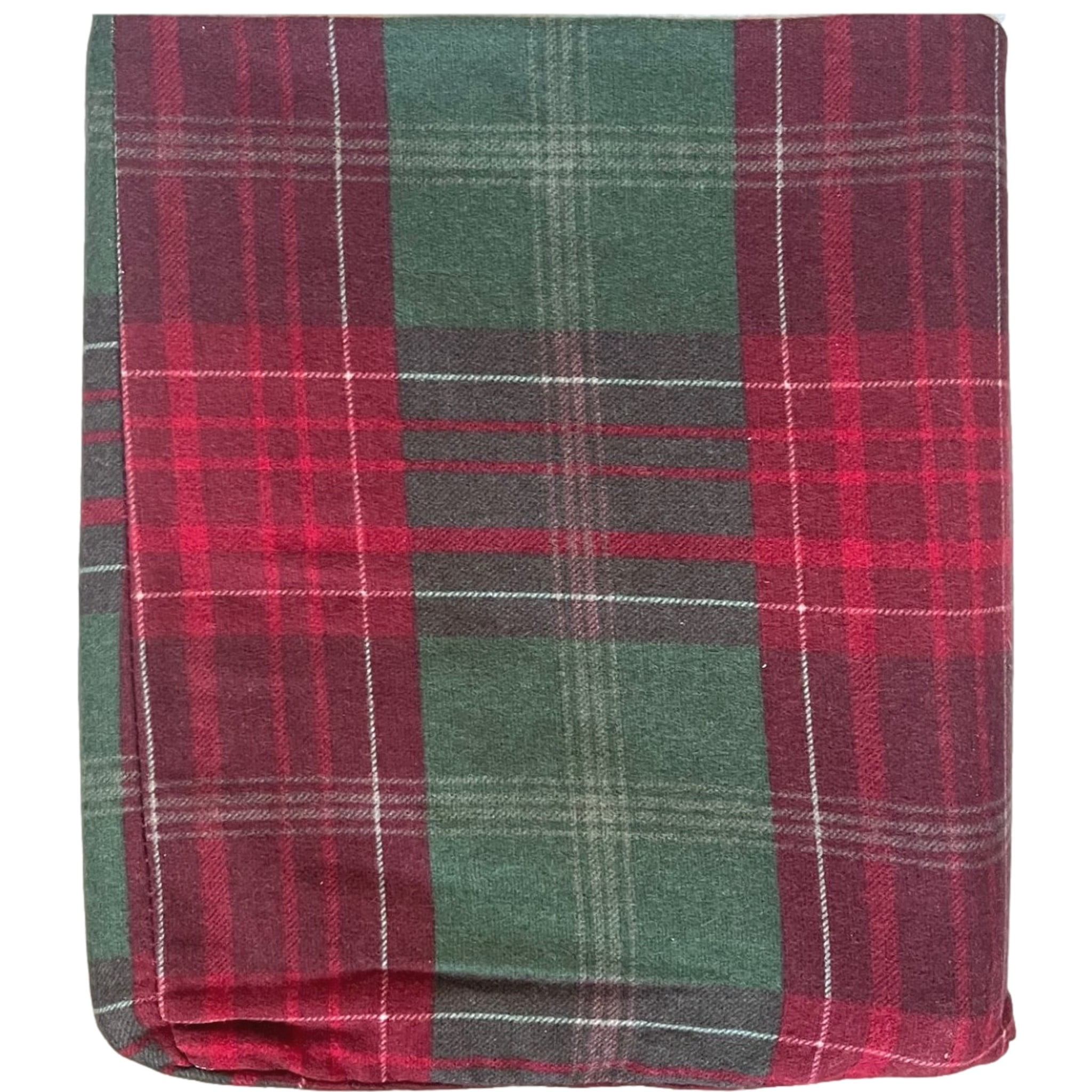 Cuddle Duds Flannel Sheet Set Christmas Plaid King Bed Sheets, Bedding ...