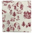 Cuddle Duds Flannel Sheet Set Red Lodge Toile Full Bed Sheets, Bedding ...