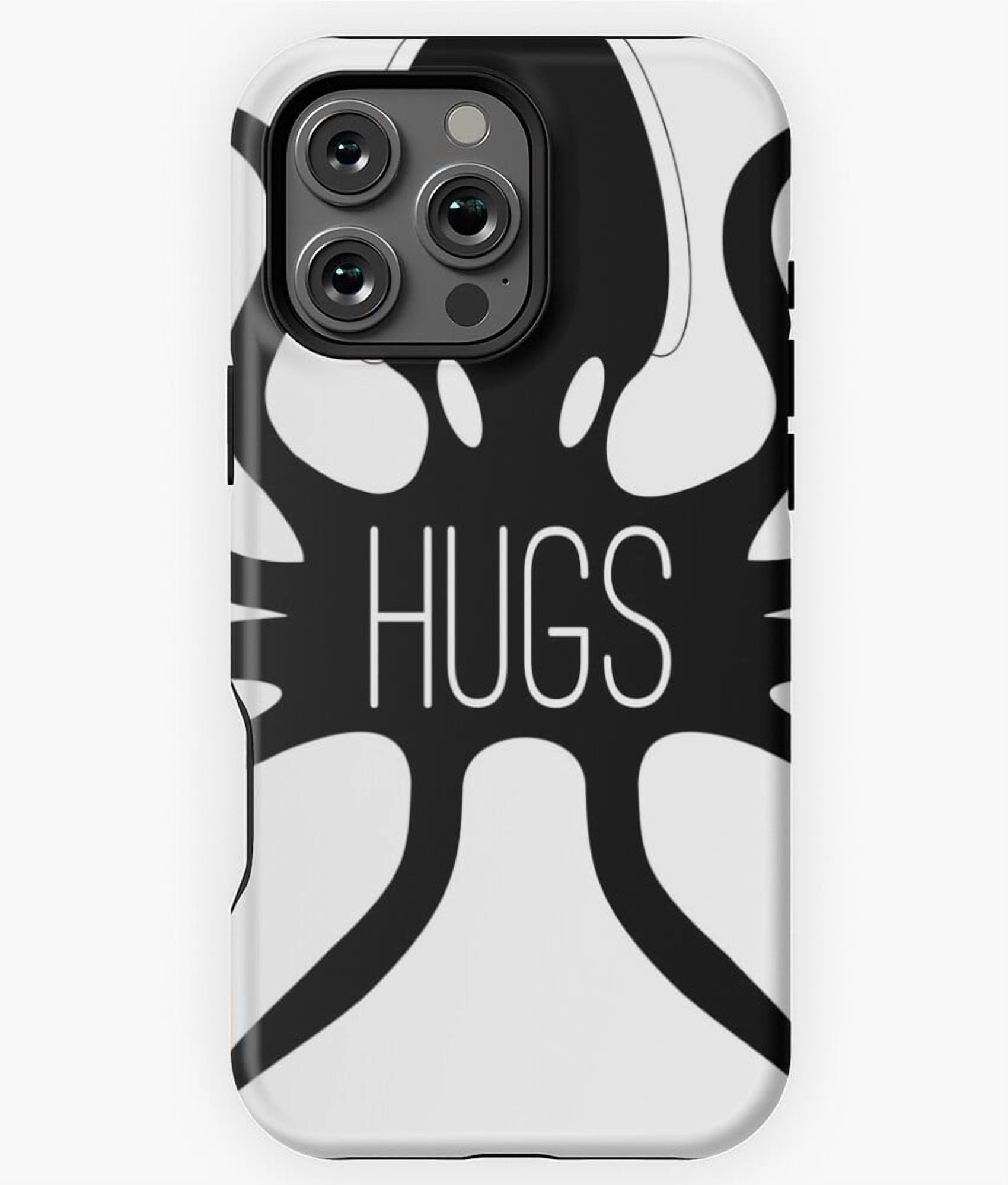 Cuddle Fish Funny Facehugger Art M1106 Phone Case for iPhone 17 16 15 ...