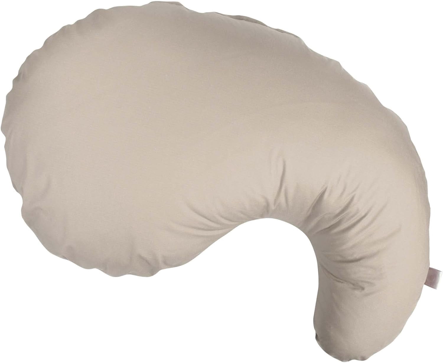 Cuddle Pillow with 100% Organic Cotton Removable Cover, Hypoallergenic ...