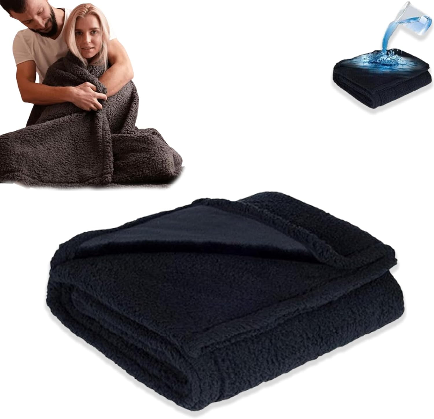Cuddle Puddle Waterproof Blanket - Lovers Blanket Waterproof,Cuddle ...