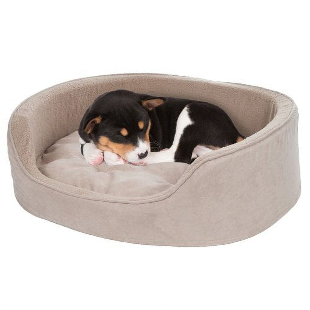 Cuddle Round Microsuede Pet Bed by PETMAKER, Multiple Sizes - Walmart.com
