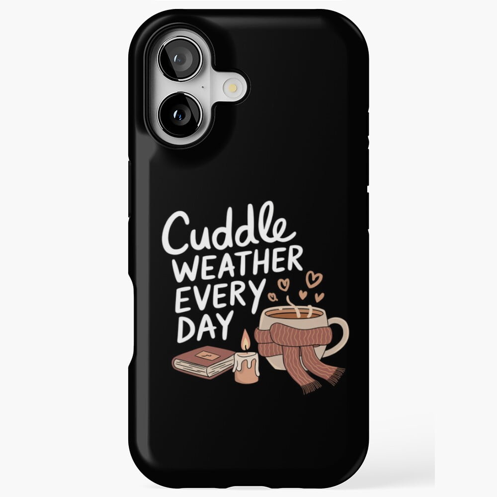 Cuddle Weather Everyday Art Protective Cover for iPhone 11 12 13 14 15 ...