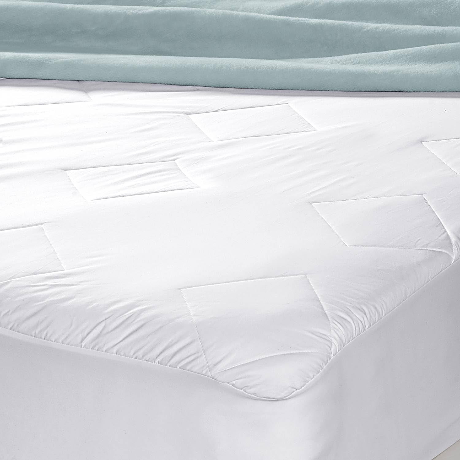 Cuddledown Wool Cotton Mattress Pad | 100% Wool Fill | 100% Cotton Top ...