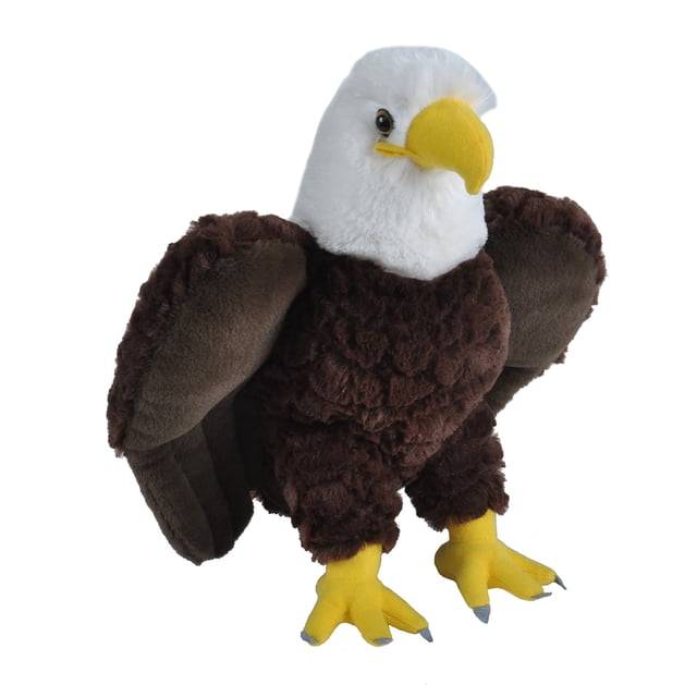 Cuddlekins Bald Eagle Plush Stuffed Animal by Wild Republic, Kid Gifts ...