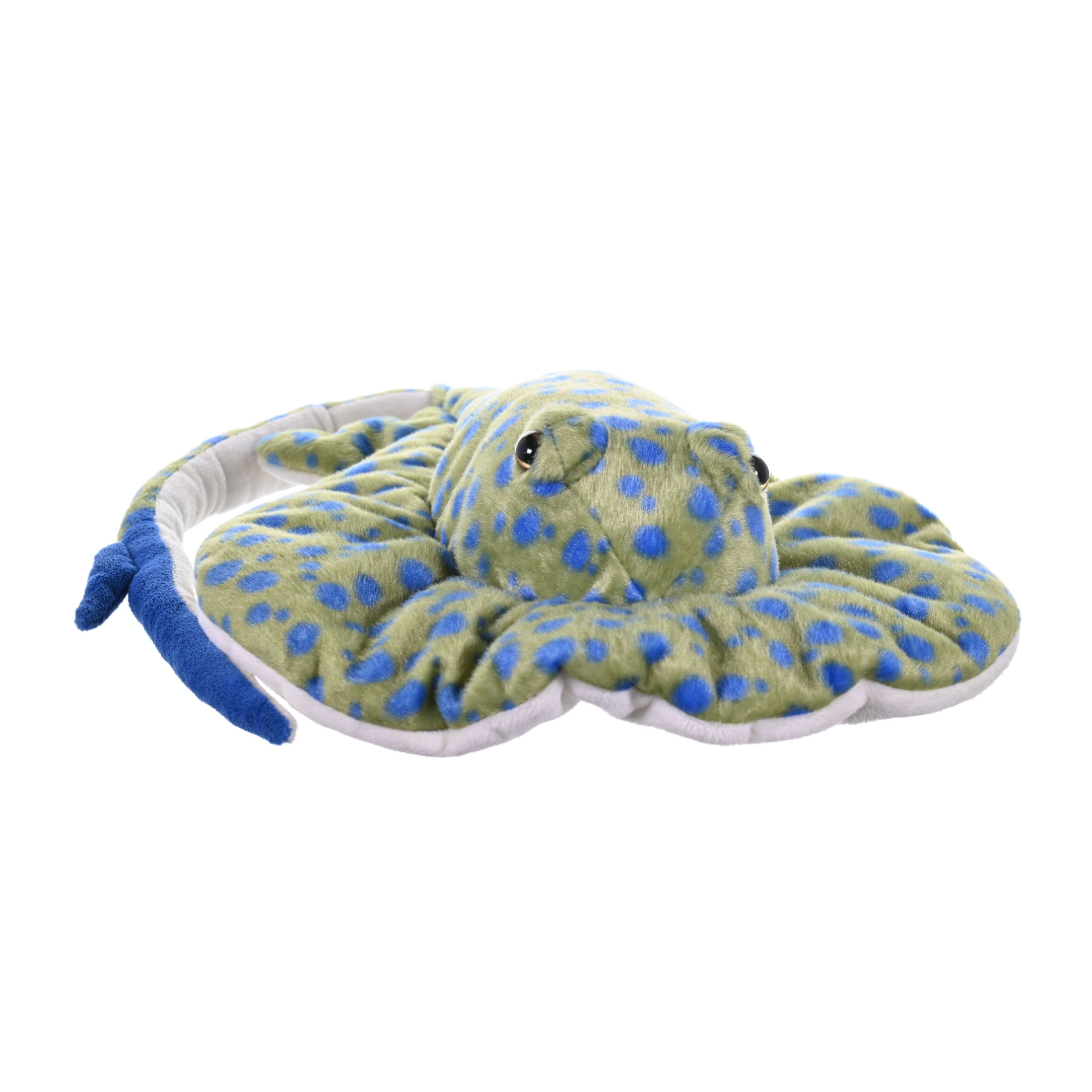 Cuddlekins Blue Spotted Ray Plush Stuffed Animal by Wild Republic, Kid ...