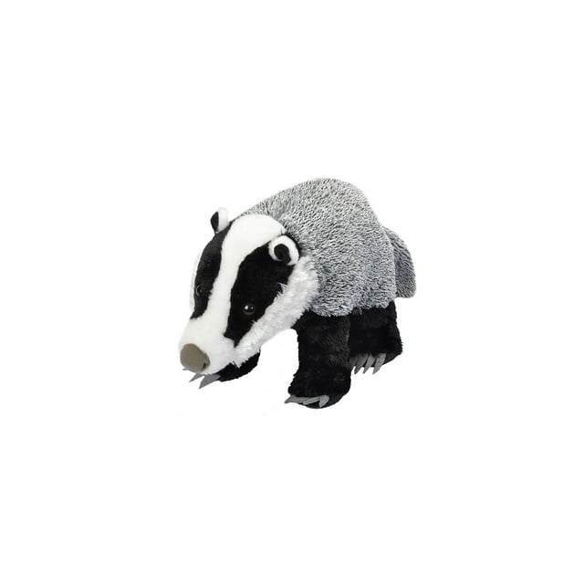 Wild Republic Cuddlekins Euro Badger Stuffed Animal, 12 Inches ...