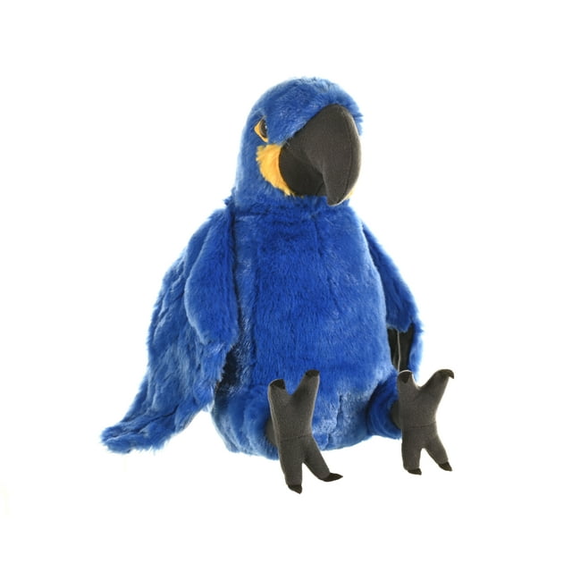 Cuddlekins Hyacinth Macaw Plush Stuffed Animal by Wild Republic, Kid Gifts, Zoo Animals, 12 ...