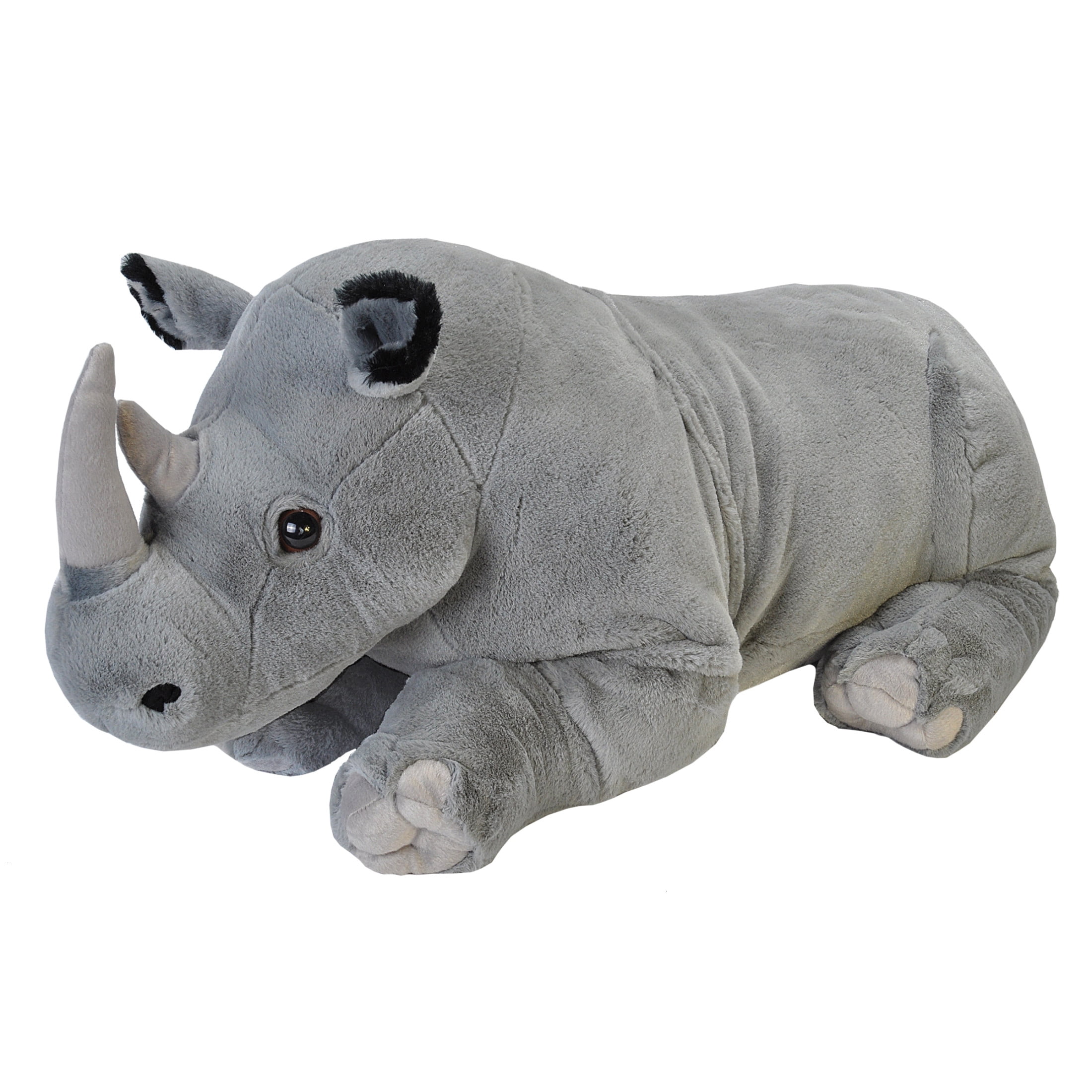 Cuddlekins Jumbo Rhino Plush Stuffed Animal by Wild Republic, Kid Gifts ...