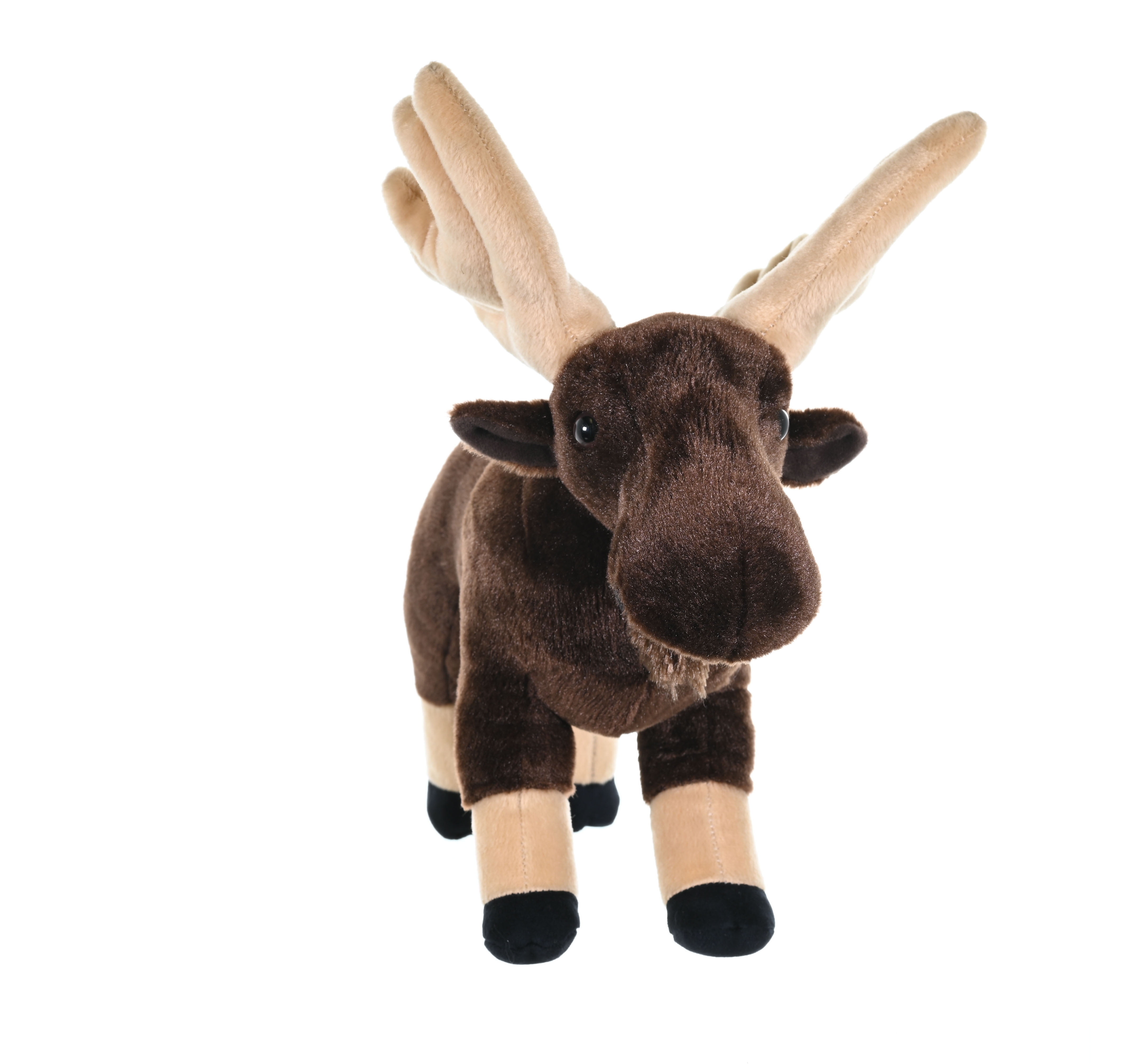 Cuddlekins Moose Plush Stuffed Animal by Wild Republic, Kid Gifts, Zoo ...
