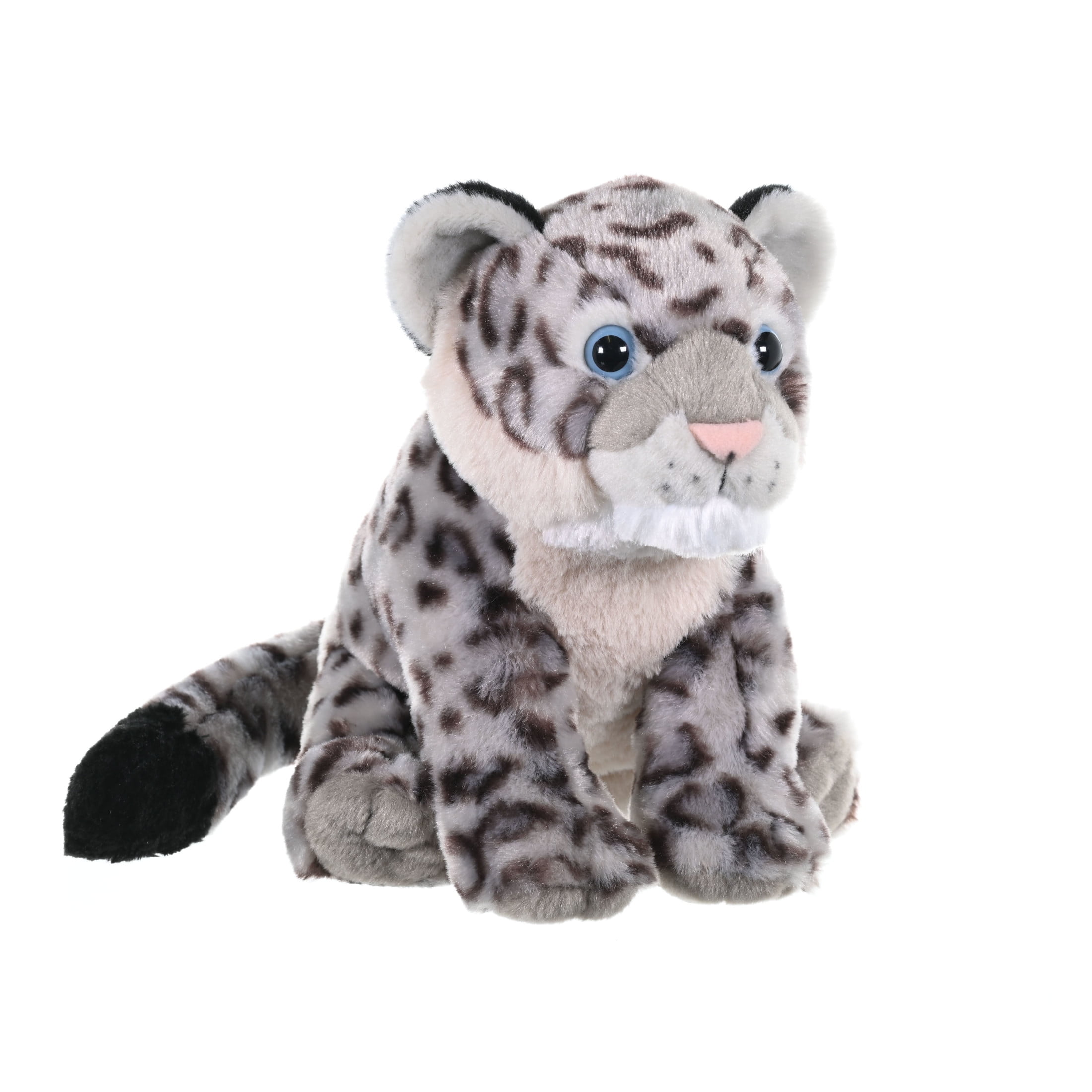 Wild Republic Large Realistic Cuddlekins Snow Leopard Cub Plush, Zoo ...