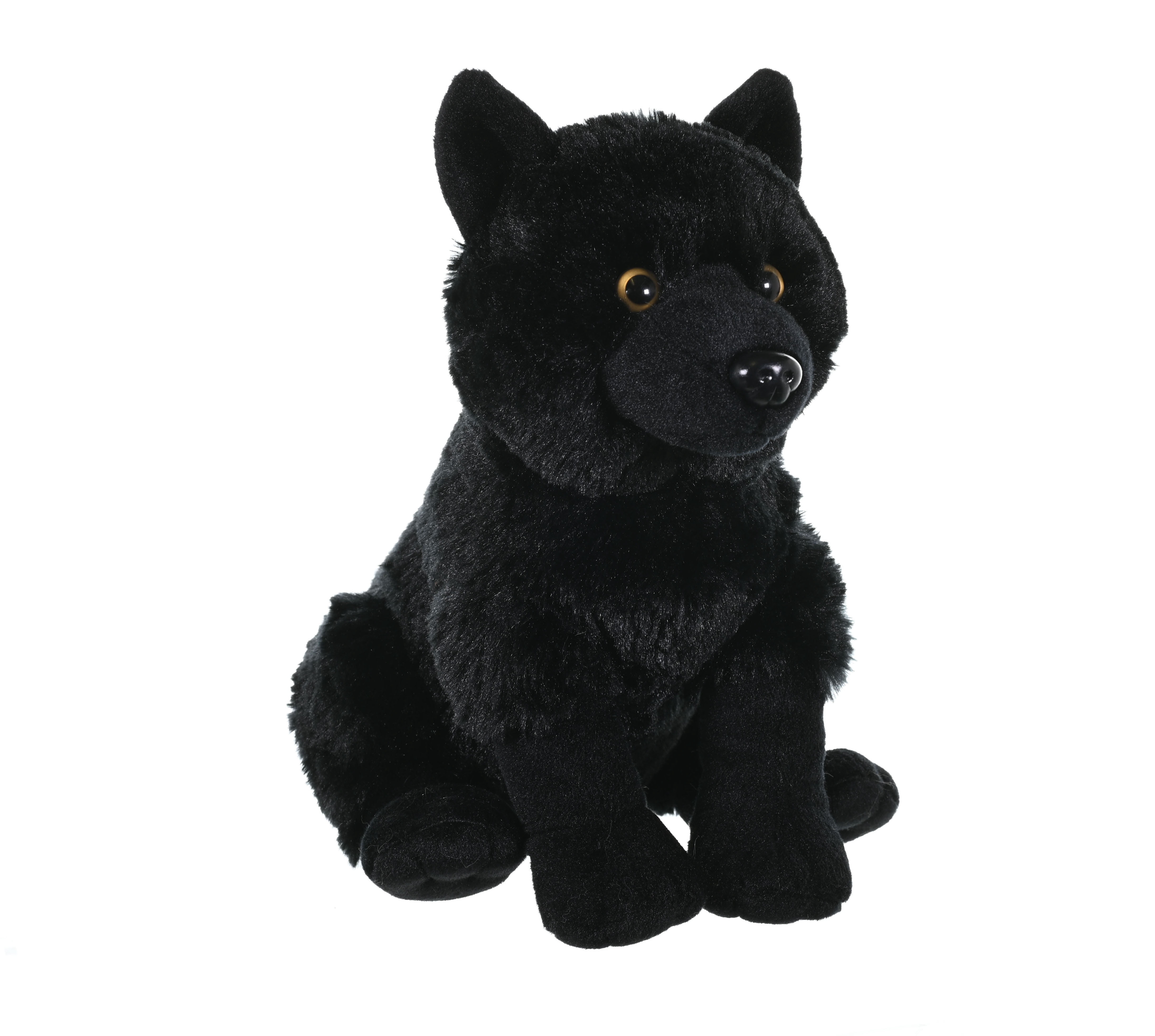 Wild Republic, Plush Toy, Wolf Plush, 12 Inch, Black - Walmart.com