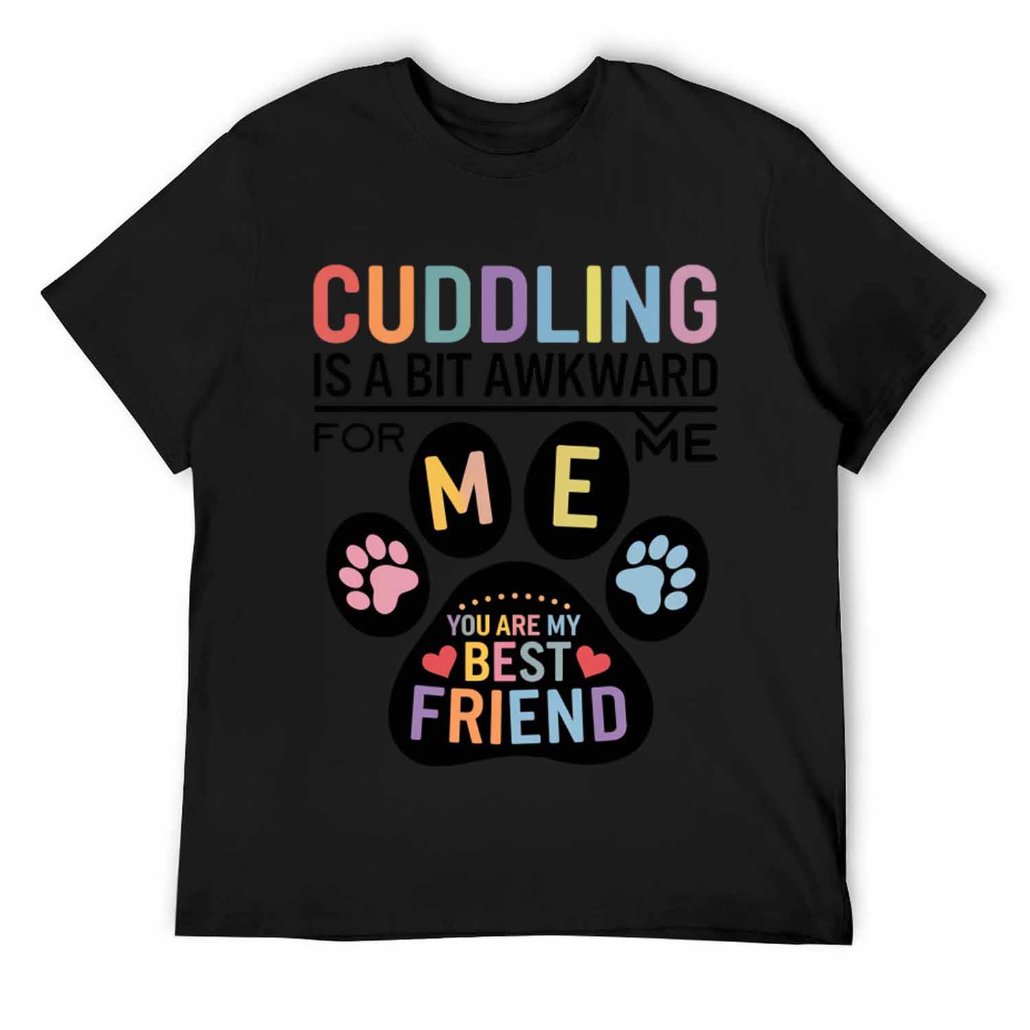 Cuddling Is A Bit Awkward For Metshirt design dog Corn Snack Movie ...