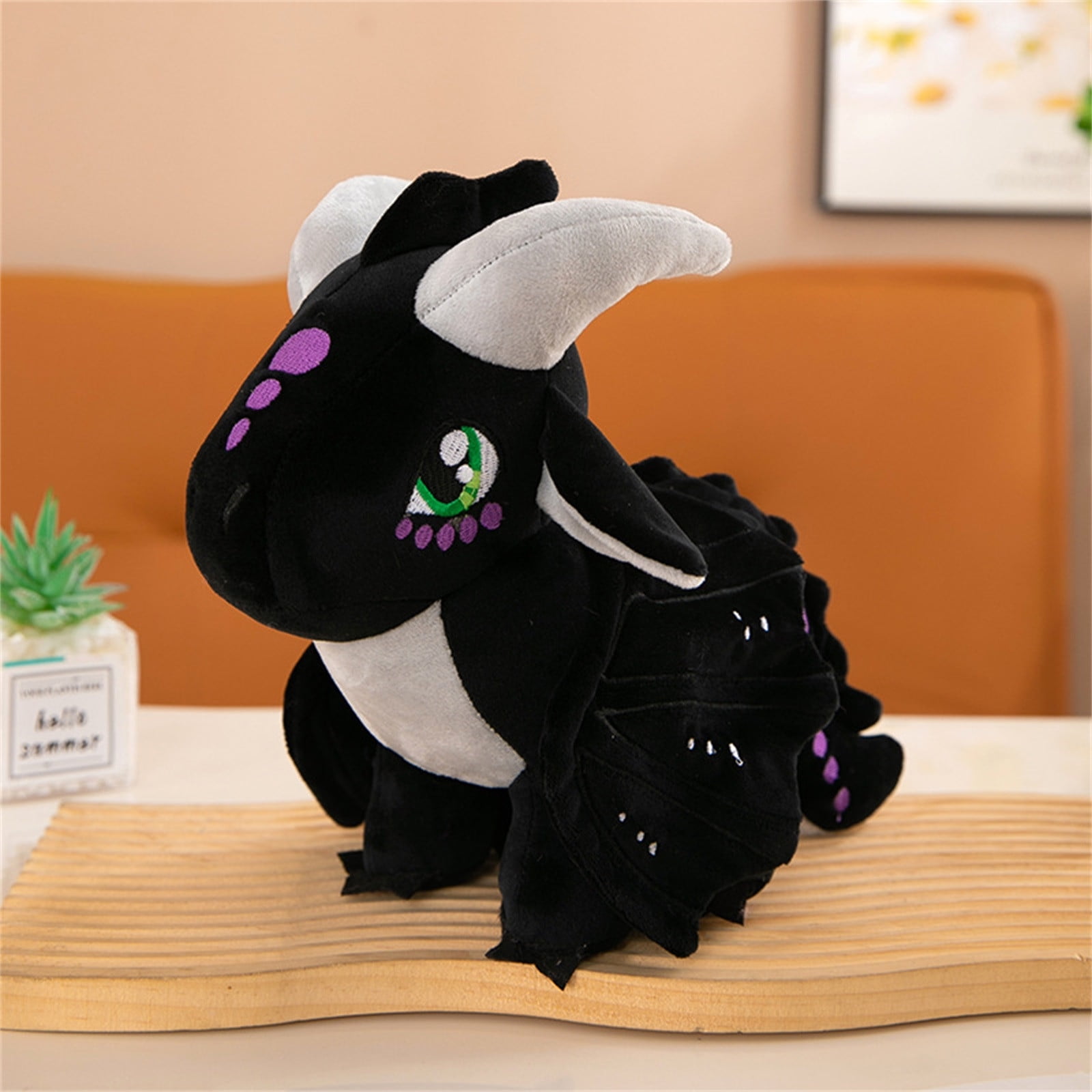 Cuddly 12-Inch Soft Plush-Winged Dragon: A Pterosaur Flying Plush Toy ...