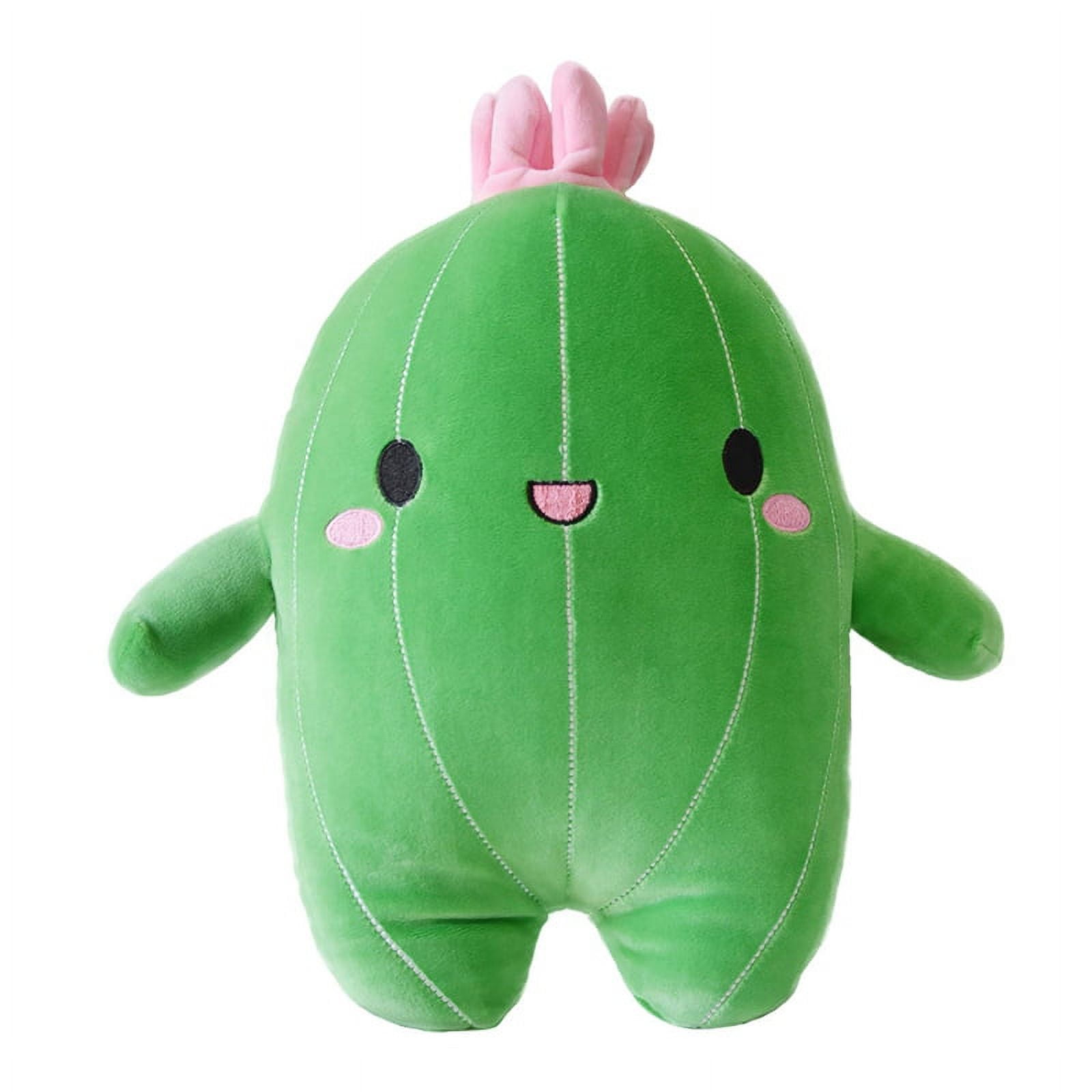 Cuddly Cactus Stuffed Plant Animal with Smile Face and Pink Antenna ...