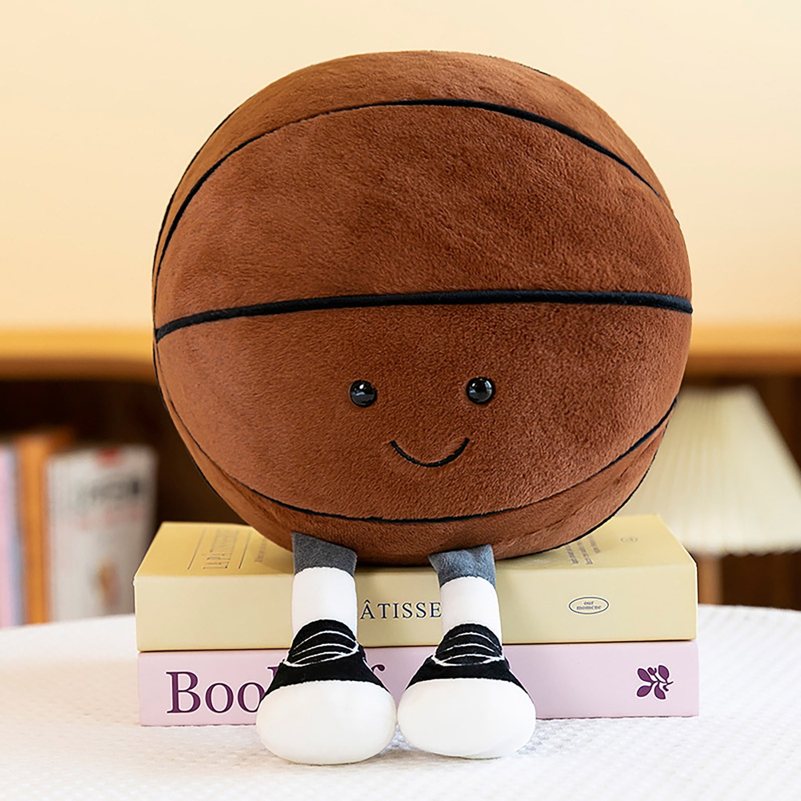 Cuddly Jellycat Amuseables Basketball Stuffed Animal - 9.9 INCH Smiling ...