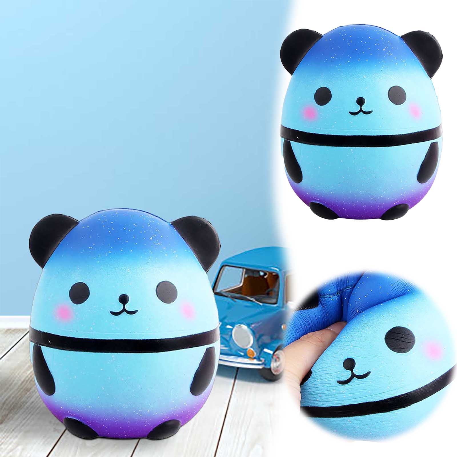 Cuddly Panda Egg Slow Toy Adorable Cartoon Decorative Figure For Stress ...