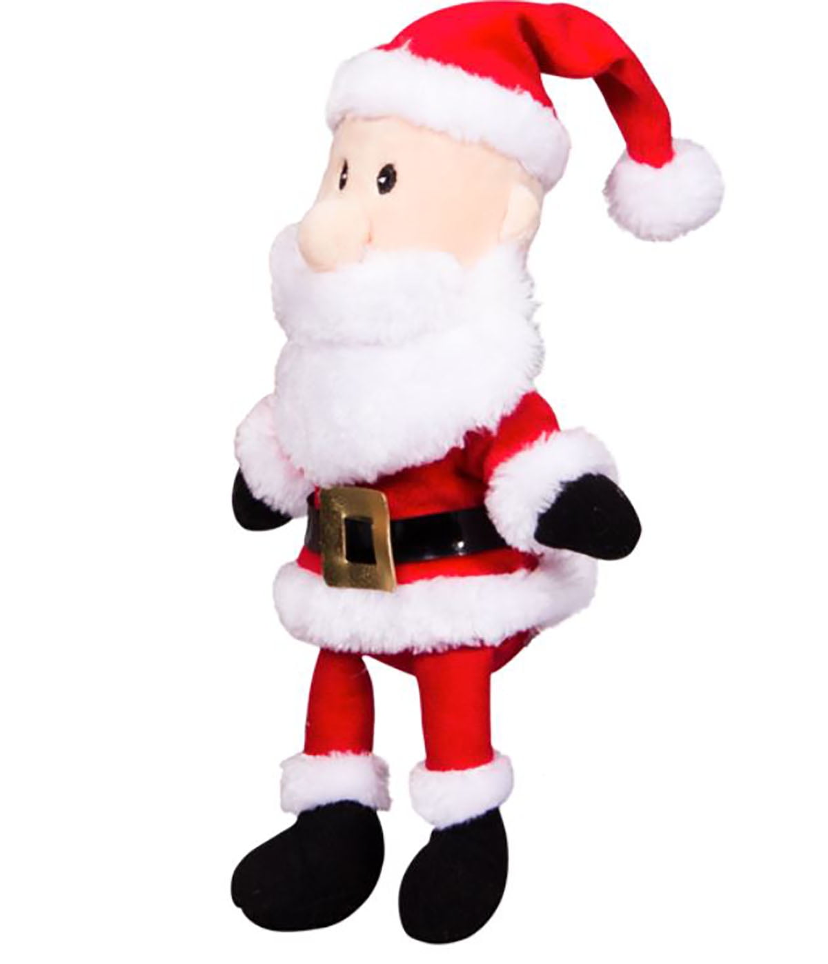 New Cuddly Soft 8 inch Stuffed "Mr. C" Santa Claus Figure...We stuff ...