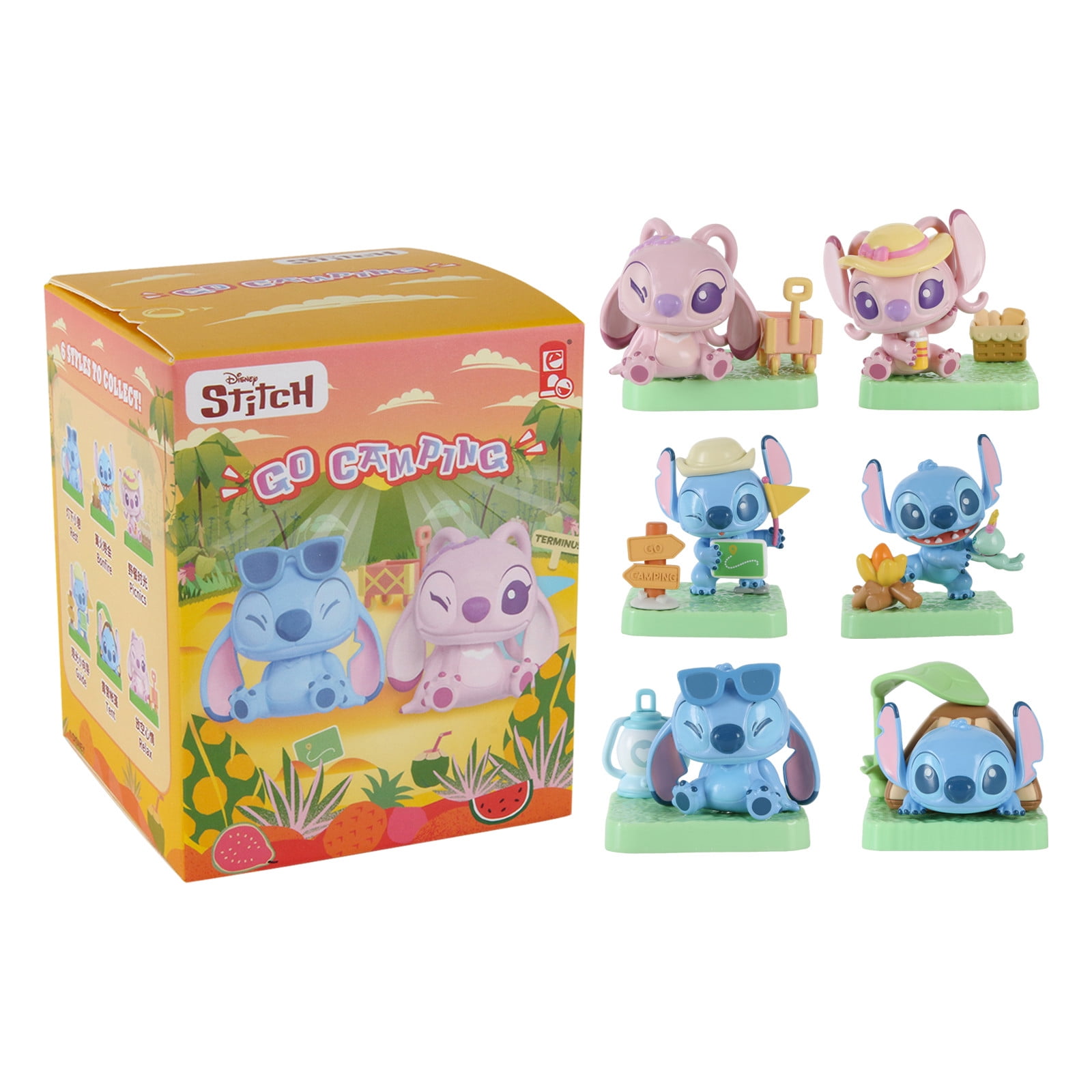 Cuddly Stitch Mini Action Figure 6-1 Random Mystery Surprise Box, 3.15 ...