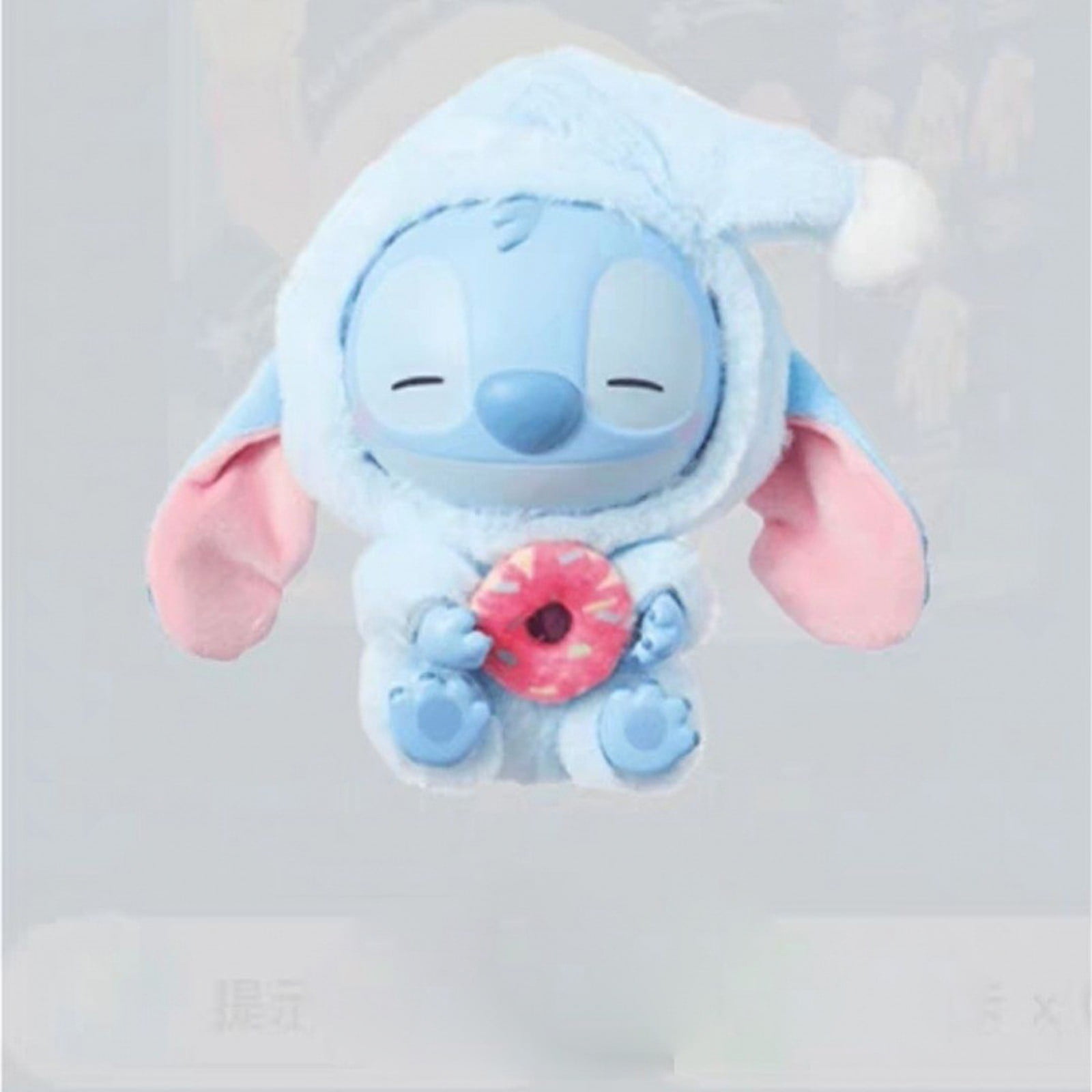 Cuddly Stitch Mini Plush Toy with Fuzzy Texture, Embroidered Face ...