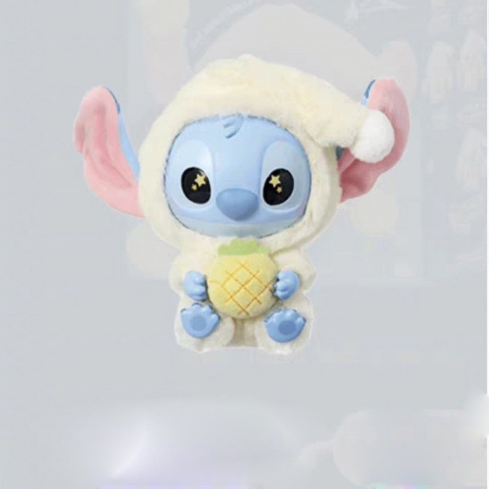 Cuddly Stitch Mini Plush Toy with Fuzzy Texture, Embroidered Face ...