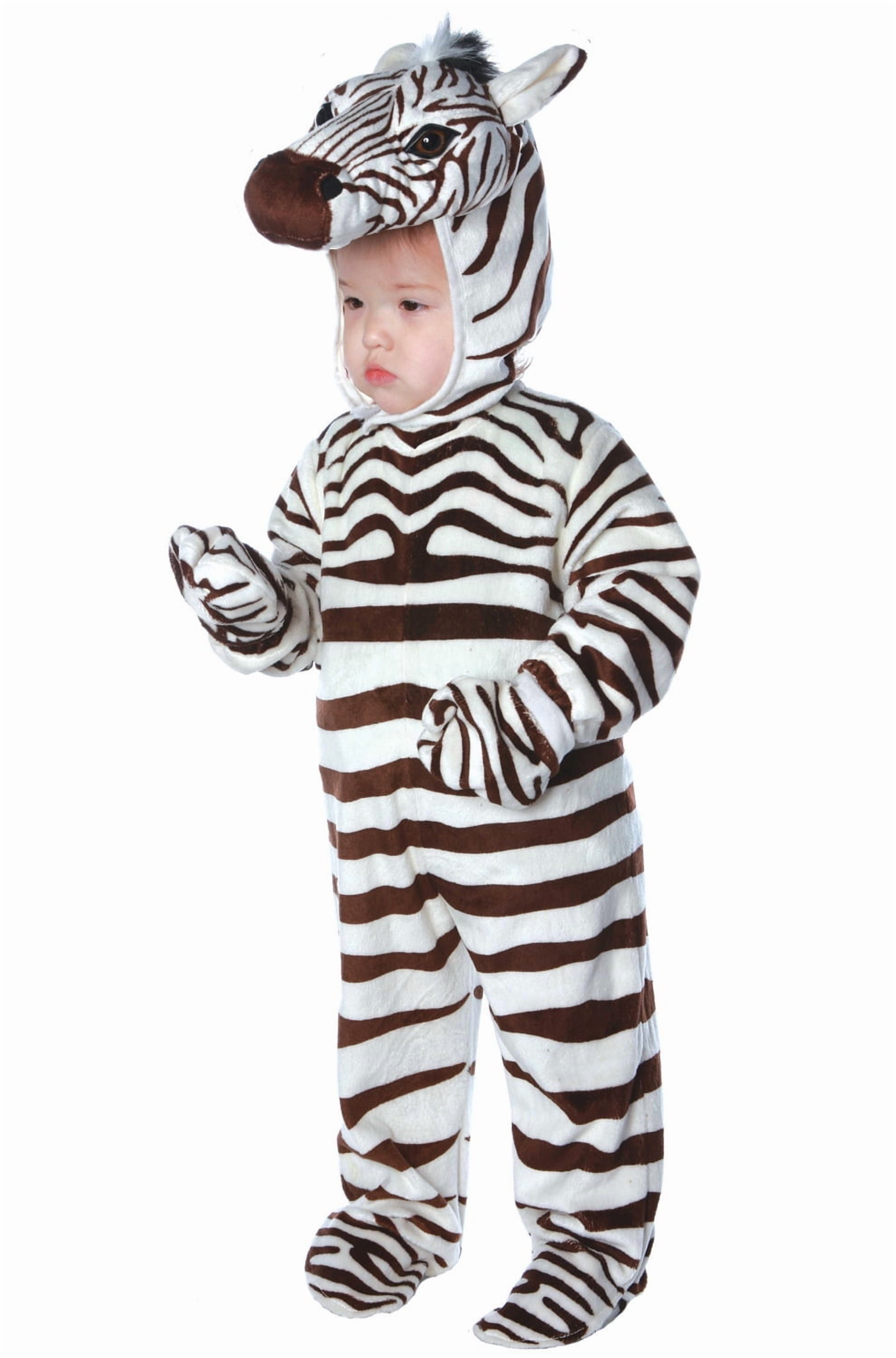 Cuddly Zebra Toddler Costume - Walmart.com