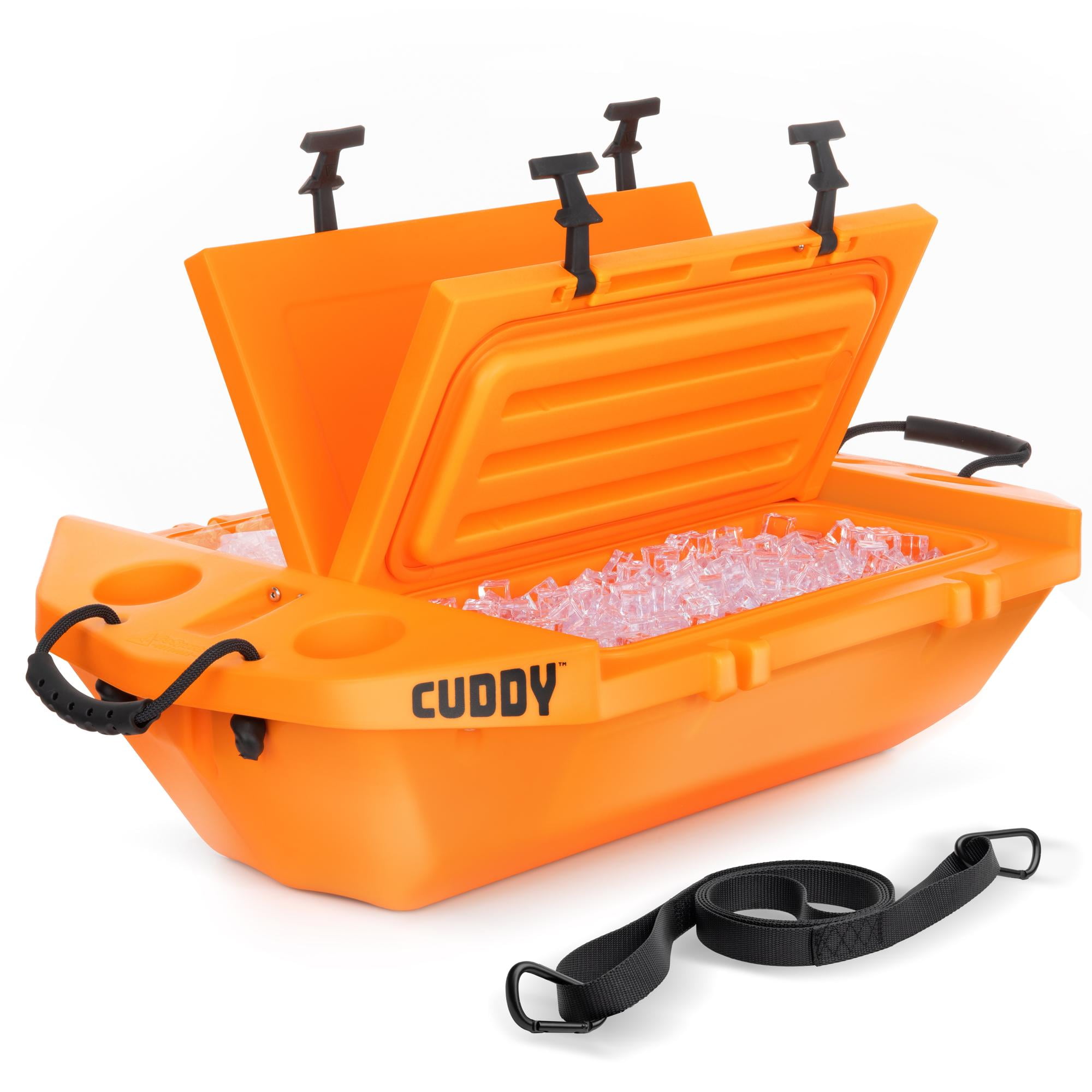 Cuddy 40QT Marine Ice Chest - Amphibious Floating Cooler & Dry Storage ...