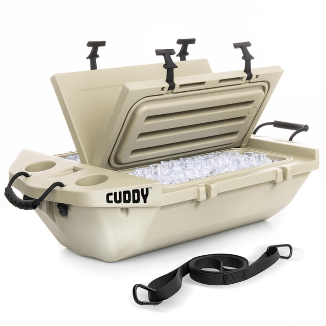 Cuddy Floating Cooler and Dry Storage Vessel - 40QT - Amphibious Hard ...