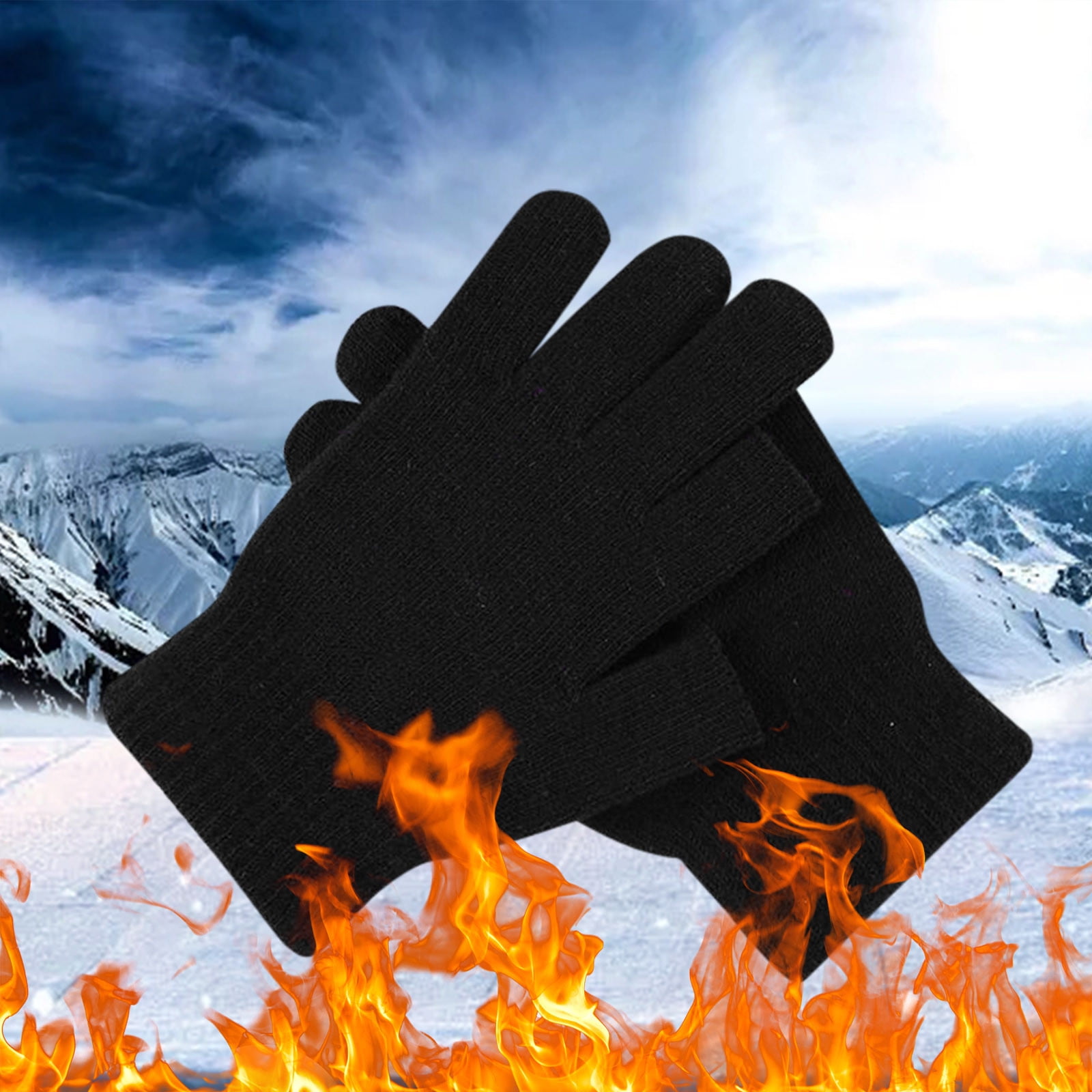 Cuekondy Gloves Mittens for Men's and Women's Writing Gloves Stretch ...