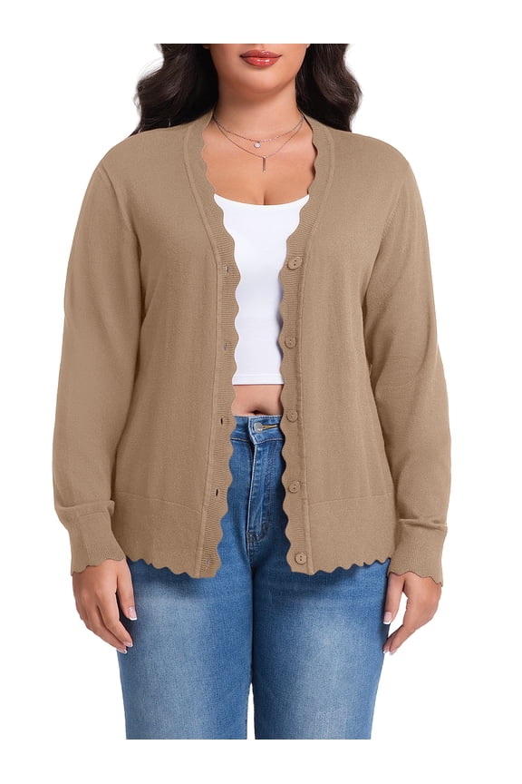 Plus Size Duster Cardigan