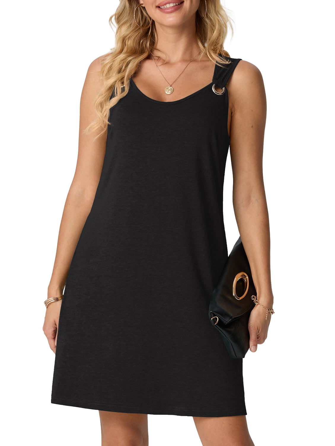 Cueply Summer Dresses for Women Beach Sundresses Swimsuit Coverup Mini ...