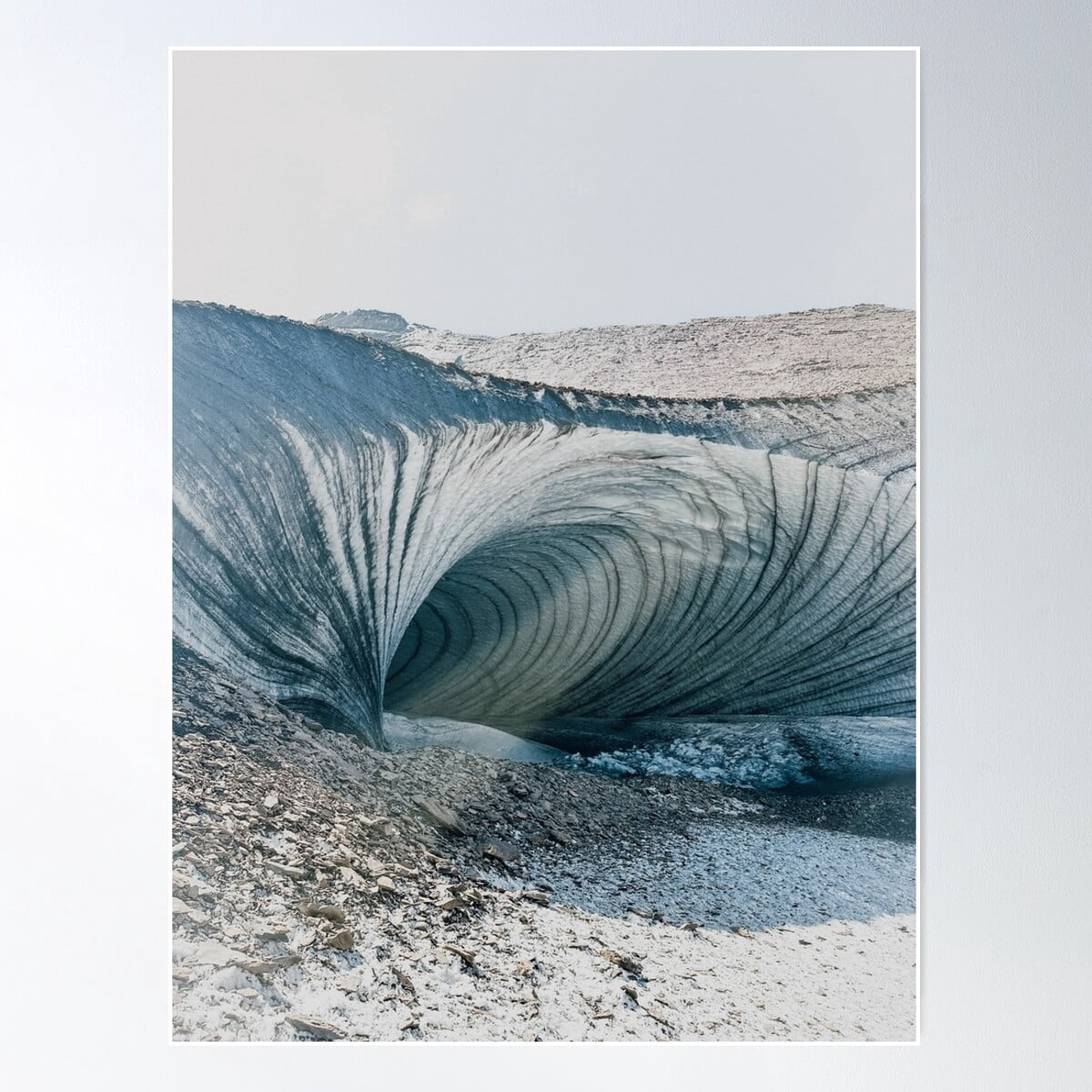 Cueva Del Jimbo Photography In Tierra Del Fuego Poster Wall Art, Modern ...