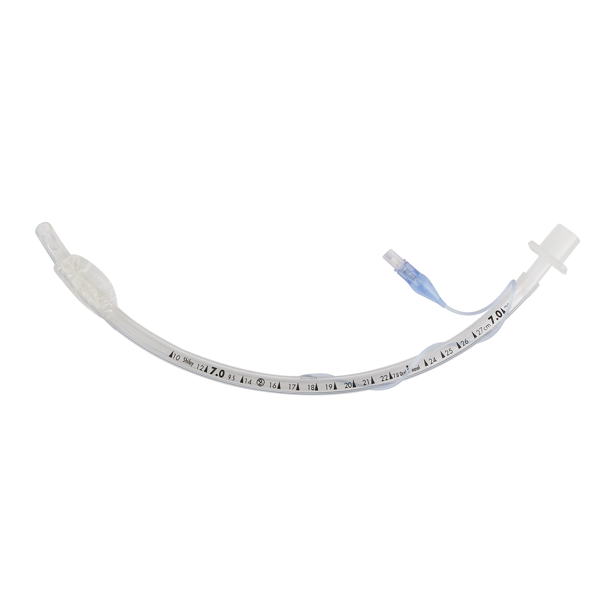 Cuffed Endotracheal Tube Hi-Lo Curved 7.0 mm Magill Eye, 2/Pk - Walmart.com