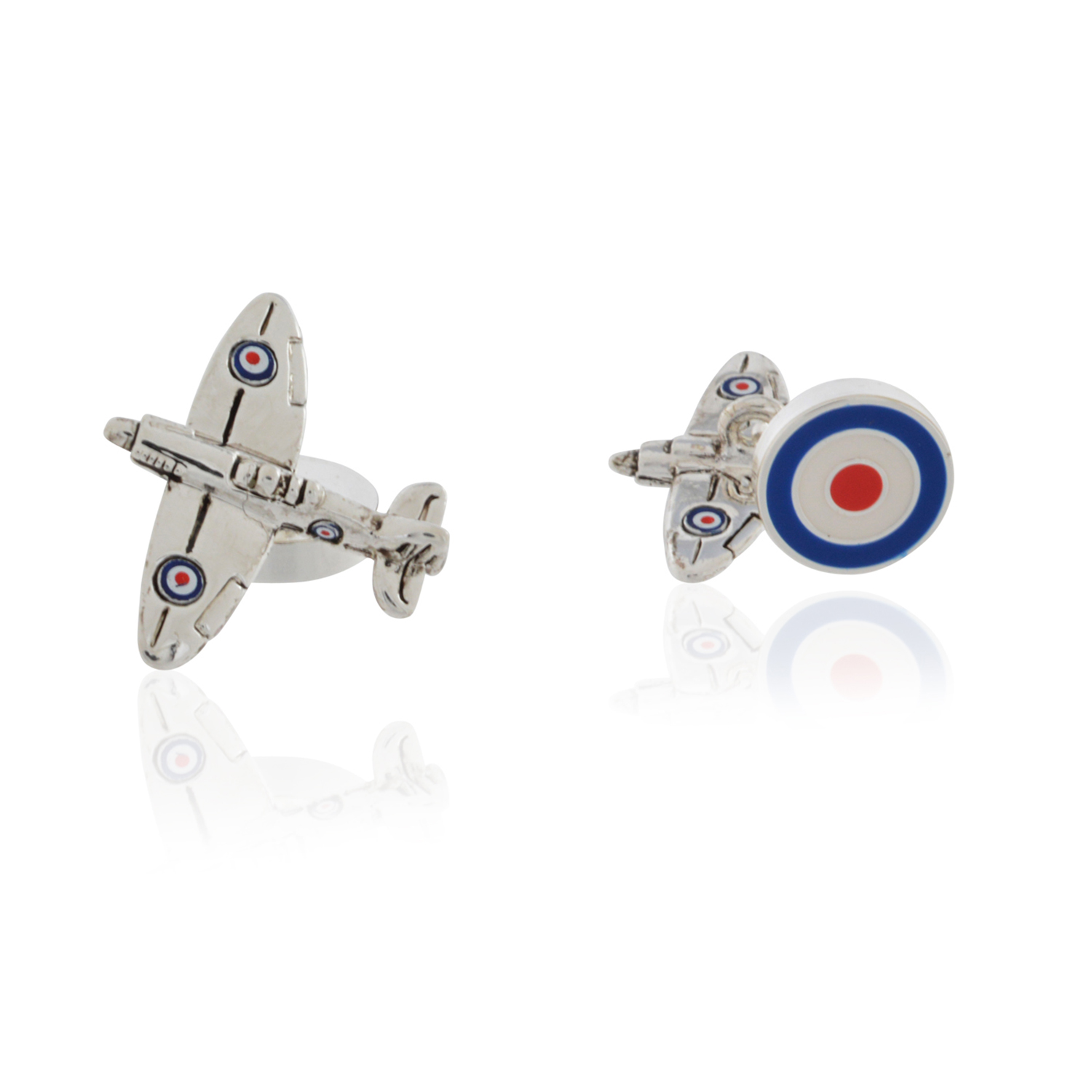 Cufflinks Depot Spitfire + Roundel On Chain - Walmart.com