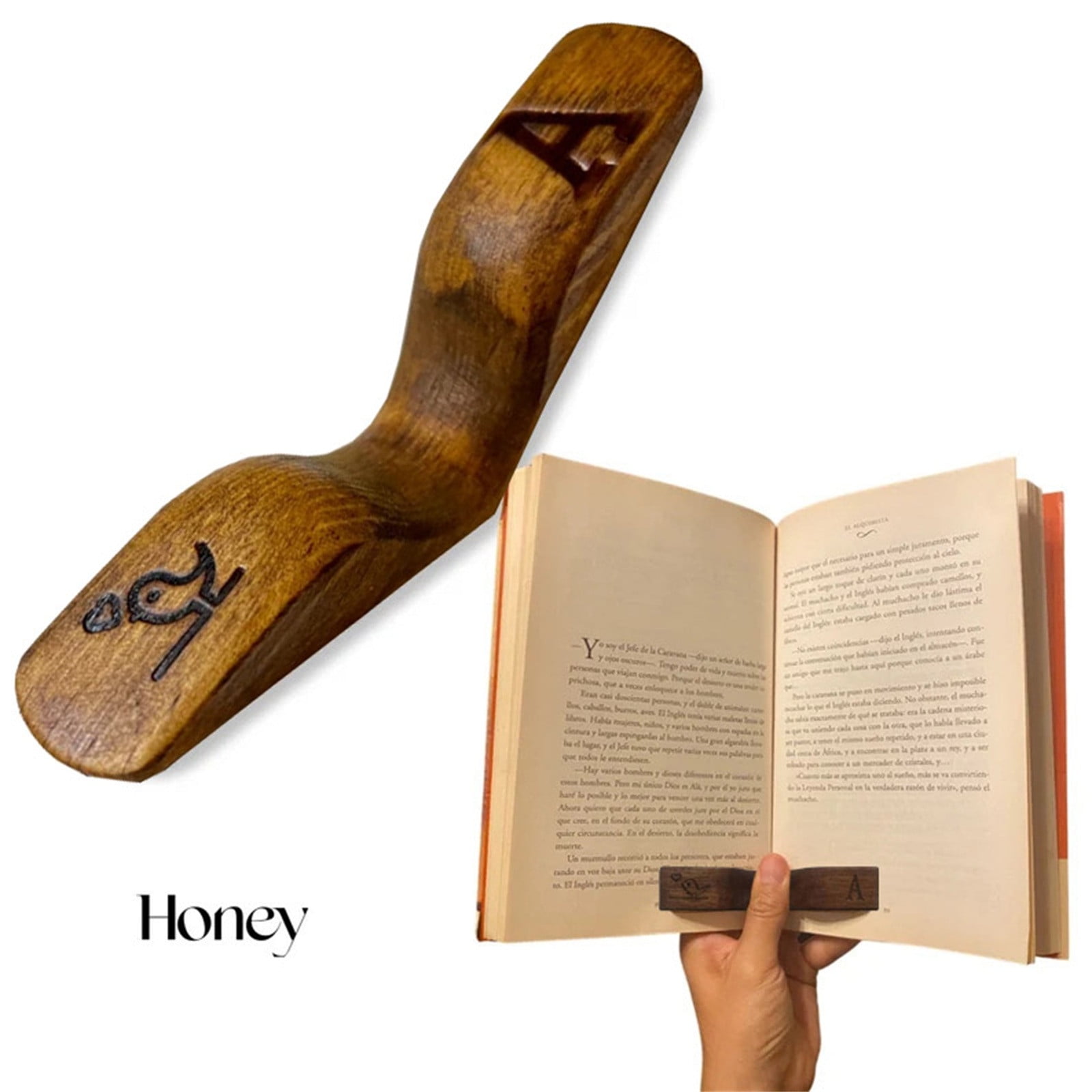 Cuhas Book Page Holder | Finger Book Holder For Reading In Bed I Hand ...