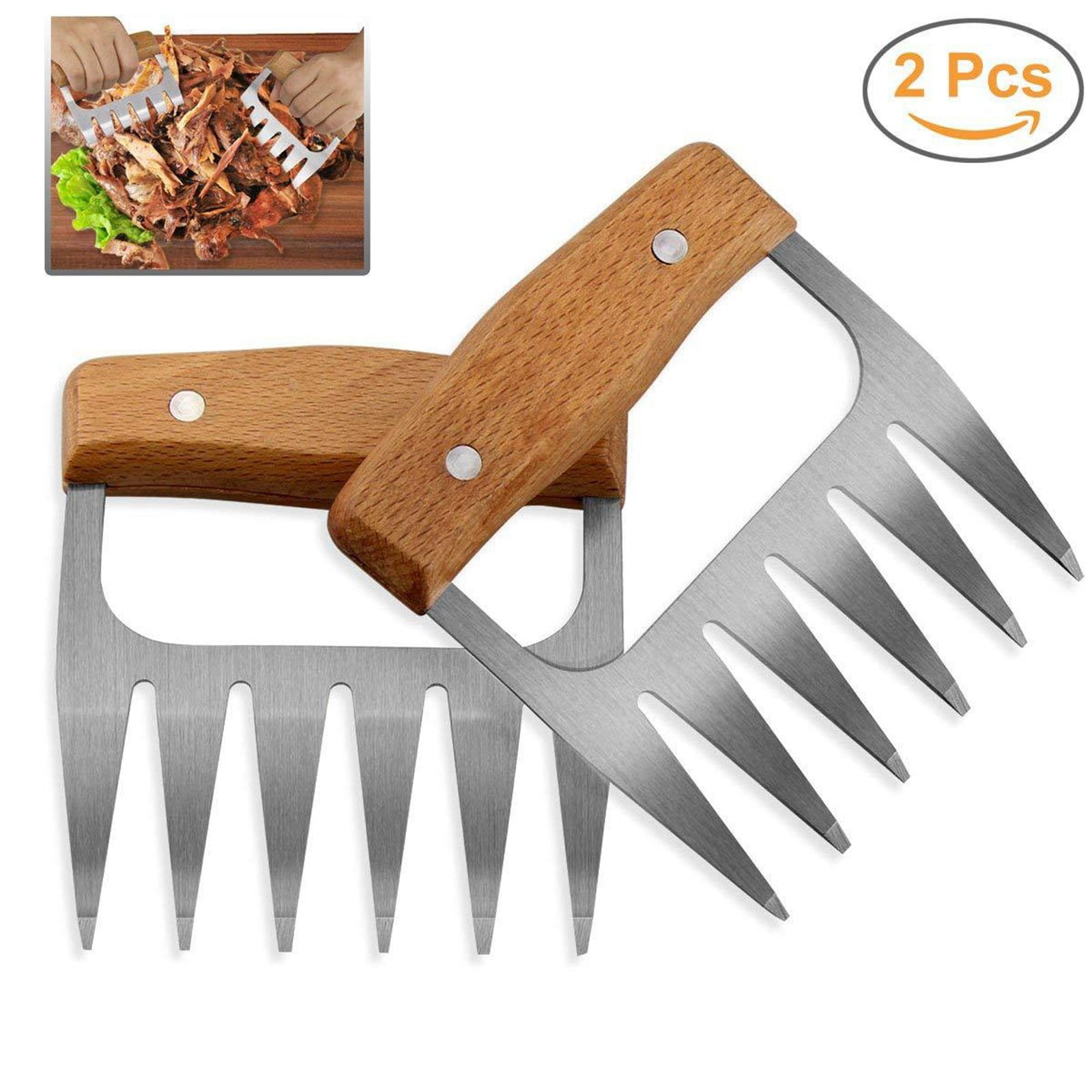 Cuhas Meat Claws, BBQ Accessories, Bear Claws, Pulled Pork Shredder ...